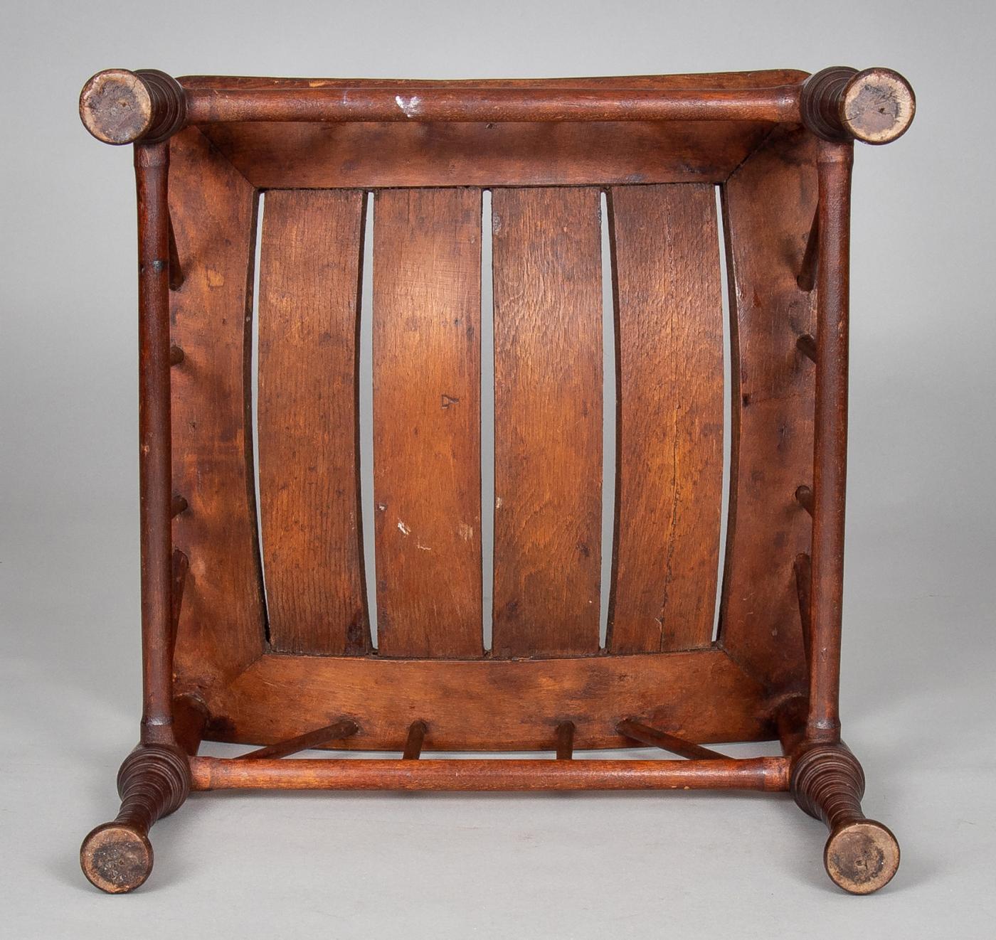 Liberty & Co. - Egyptian Revival Oak Thebes Stool