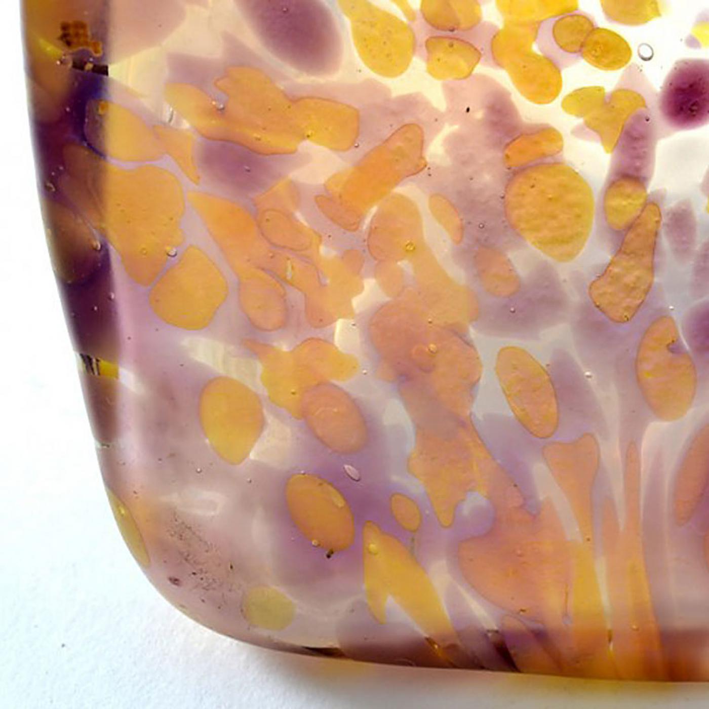 Loetz - Art Nouveau Iridescent Oil Spot Glass Dimpled Vase