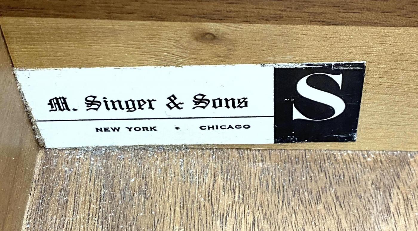 M. Singer & Sons Furniture - Gio Ponti Four-Drawer Dresser Chest with M ...