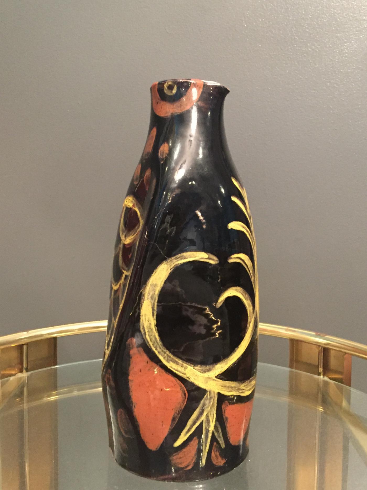 Madoura - PICASSO MADOURA POTTERY OWL VASE