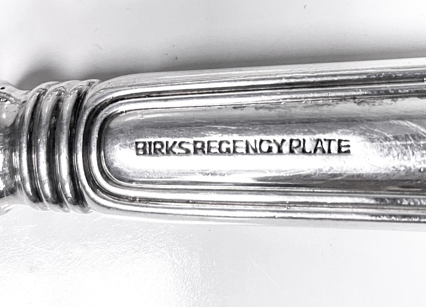 Maison Birks - 24-piece Birks Regency plate Fish Set C.1920