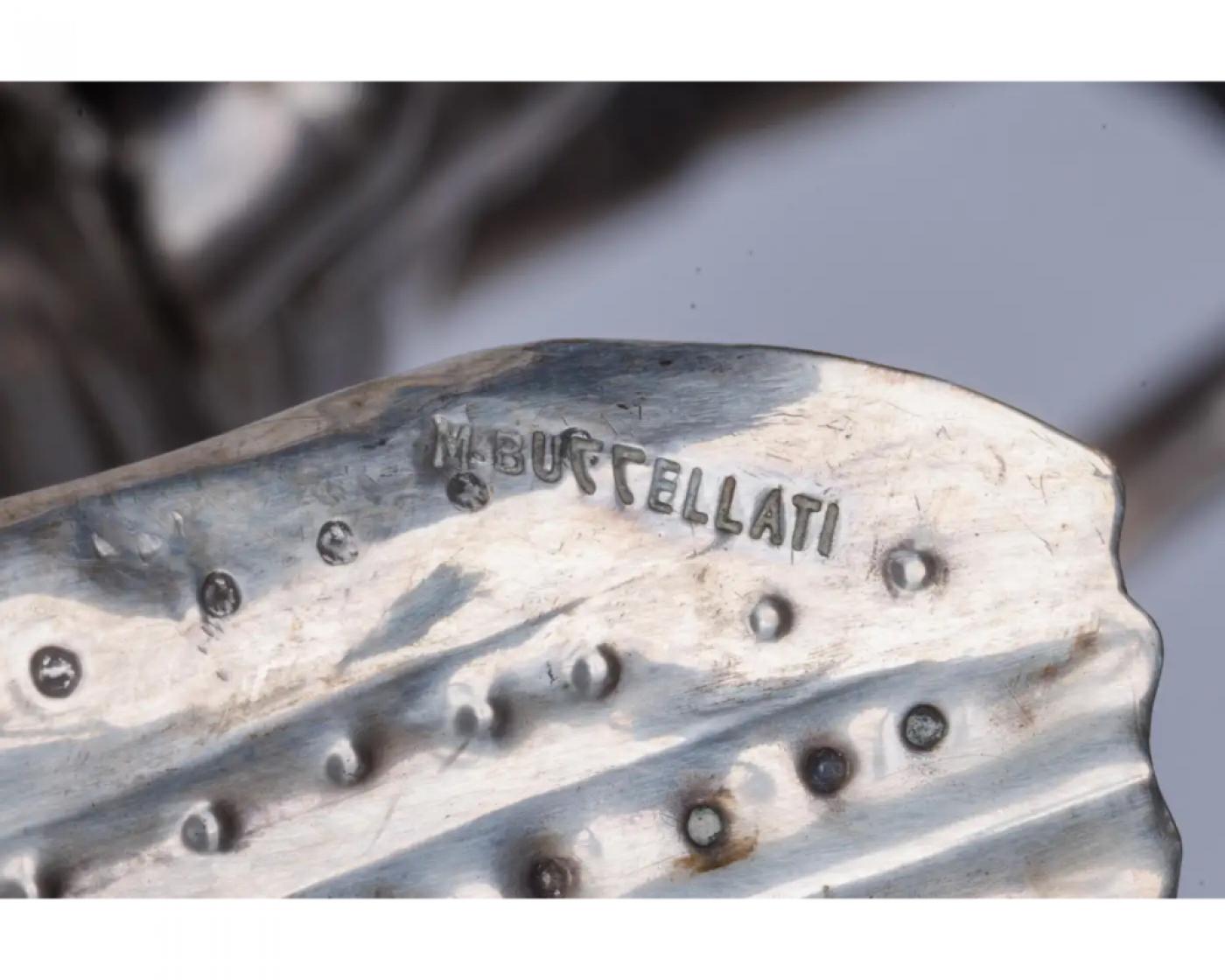 Mario Buccellati - A Large Buccellati Silver Model of a Realistic ...