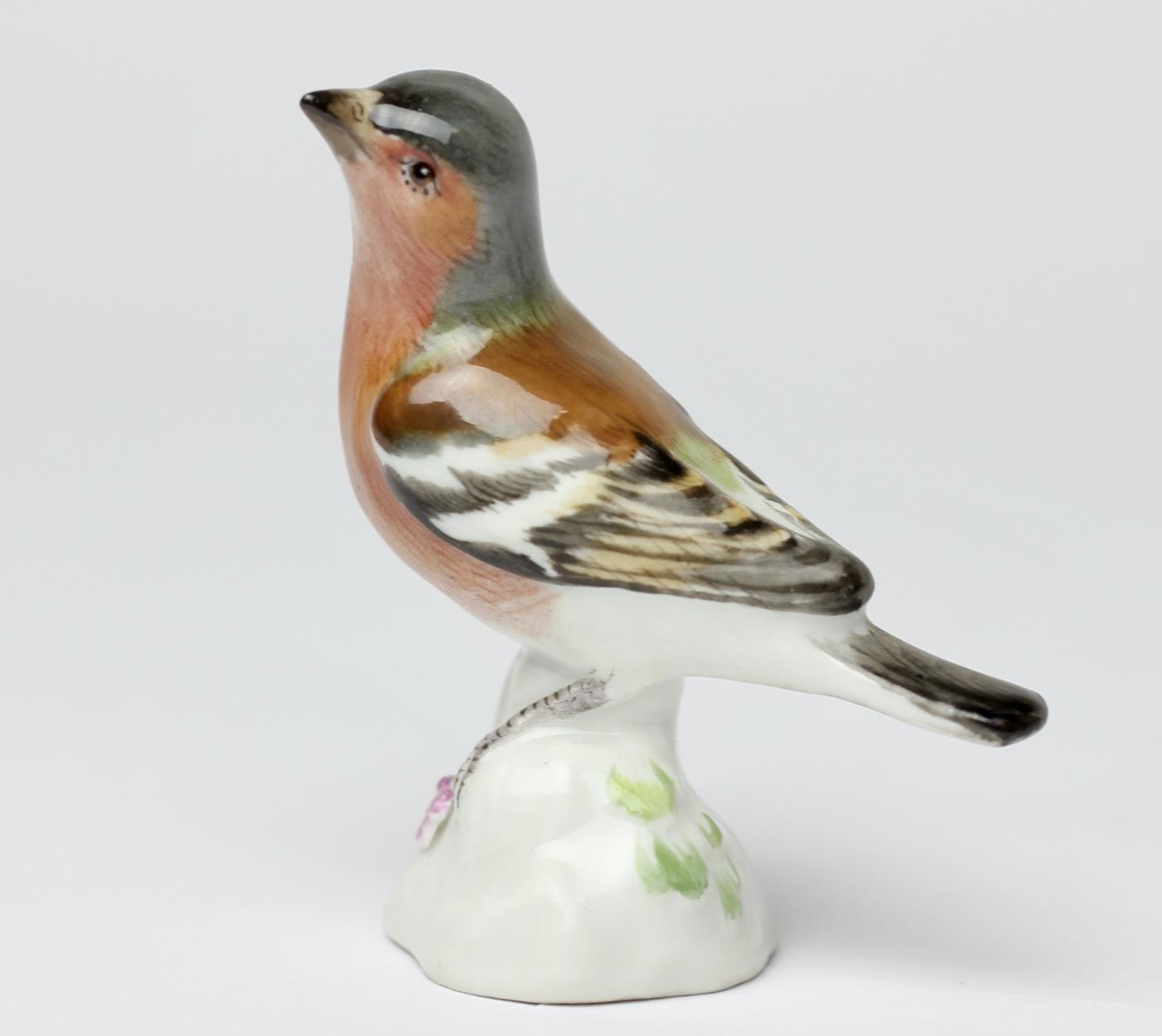 Meissen Porcelain Manufactory - Meissen Porcelain Miniature Finch Bird ...
