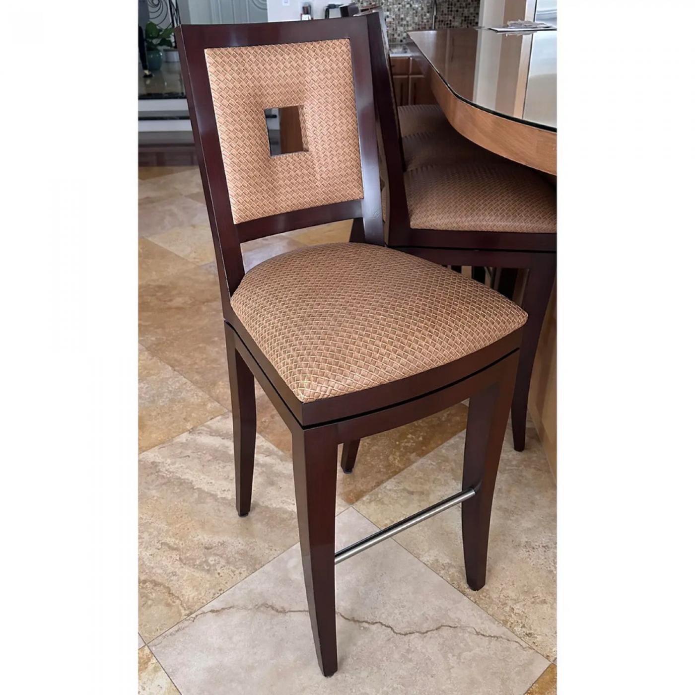 Mimi London Co. - Mimi London Co Art Deco Counter Height Bar Stool