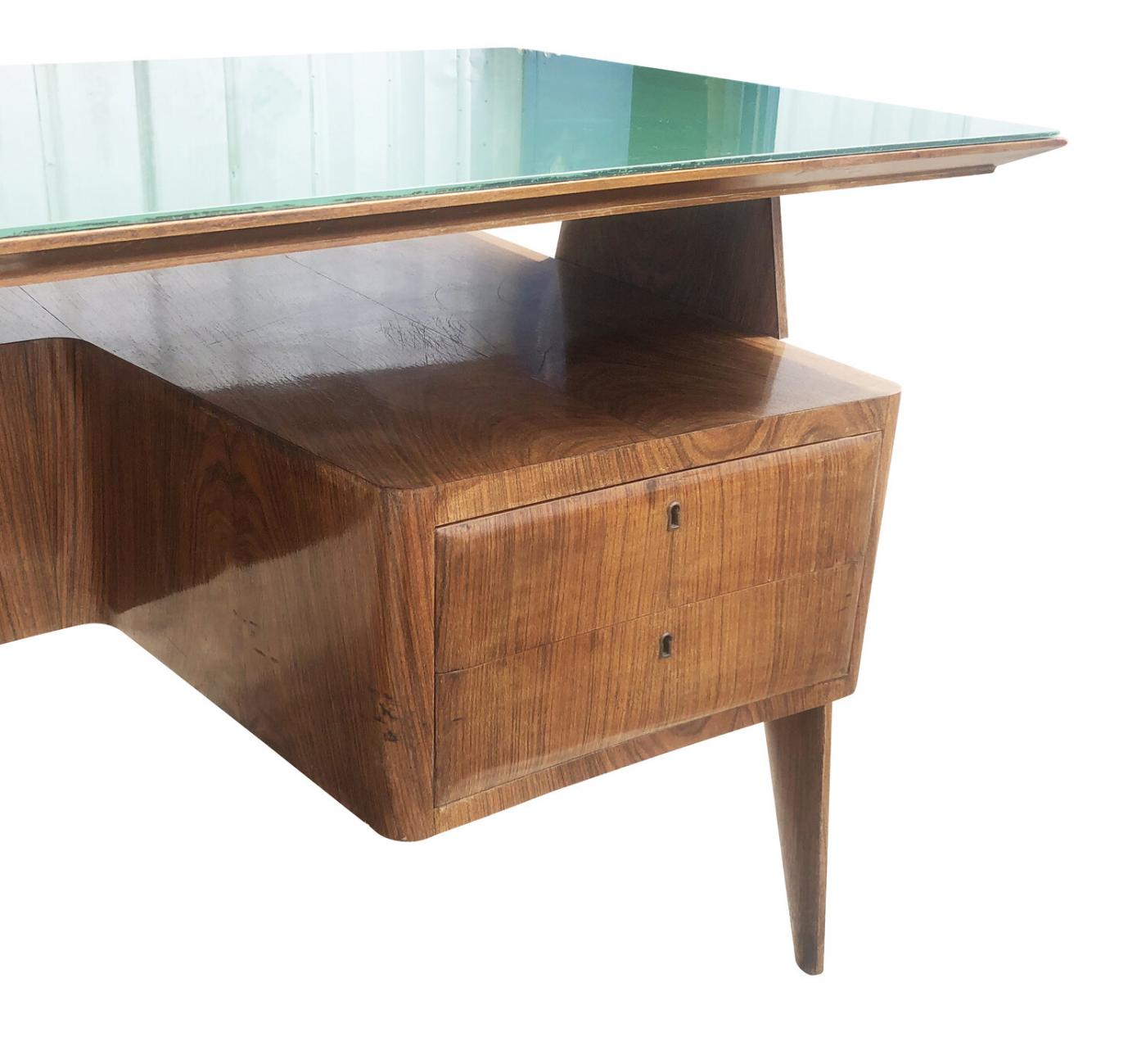 Mobilificio Dassi - Large Executive Desk by Dassi, Italy, 1960s