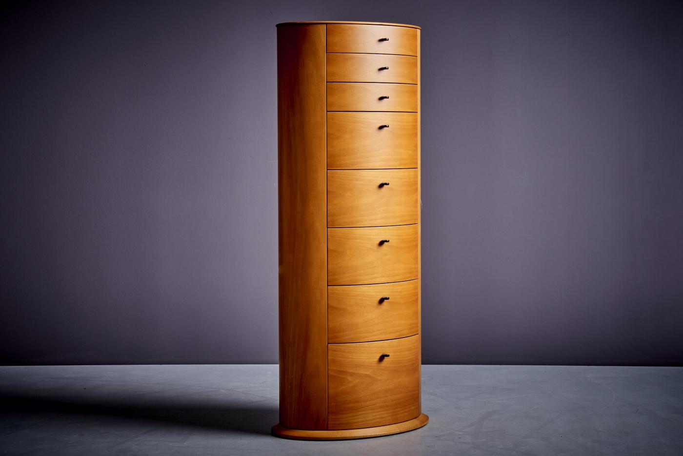 Molteni - Drawer Cabinet "Chiave di violino" by Bruno Reichlin and ...