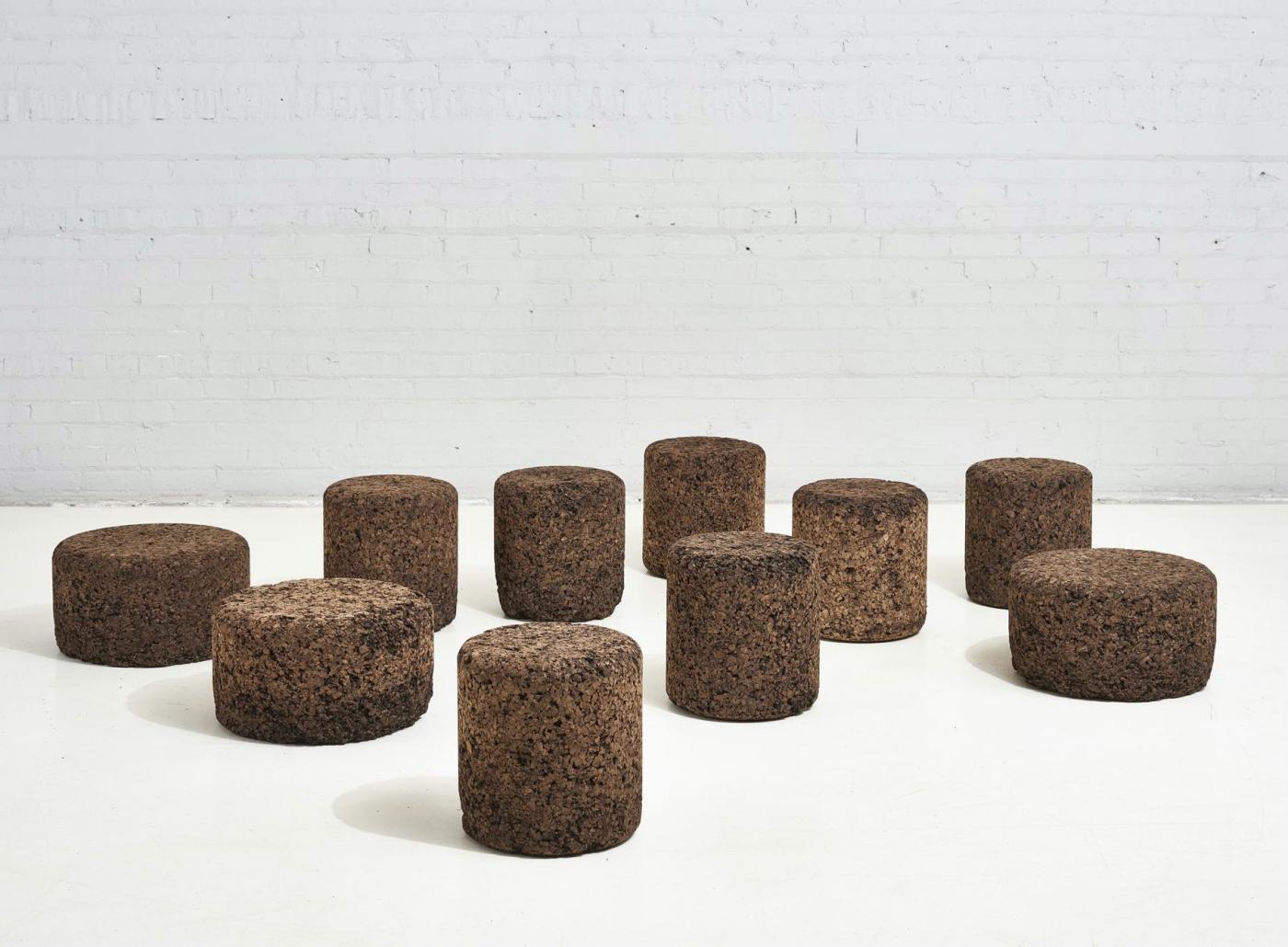 Moooi - Jasper Morrison Cork Stools by Moooi, Netherlands 2002