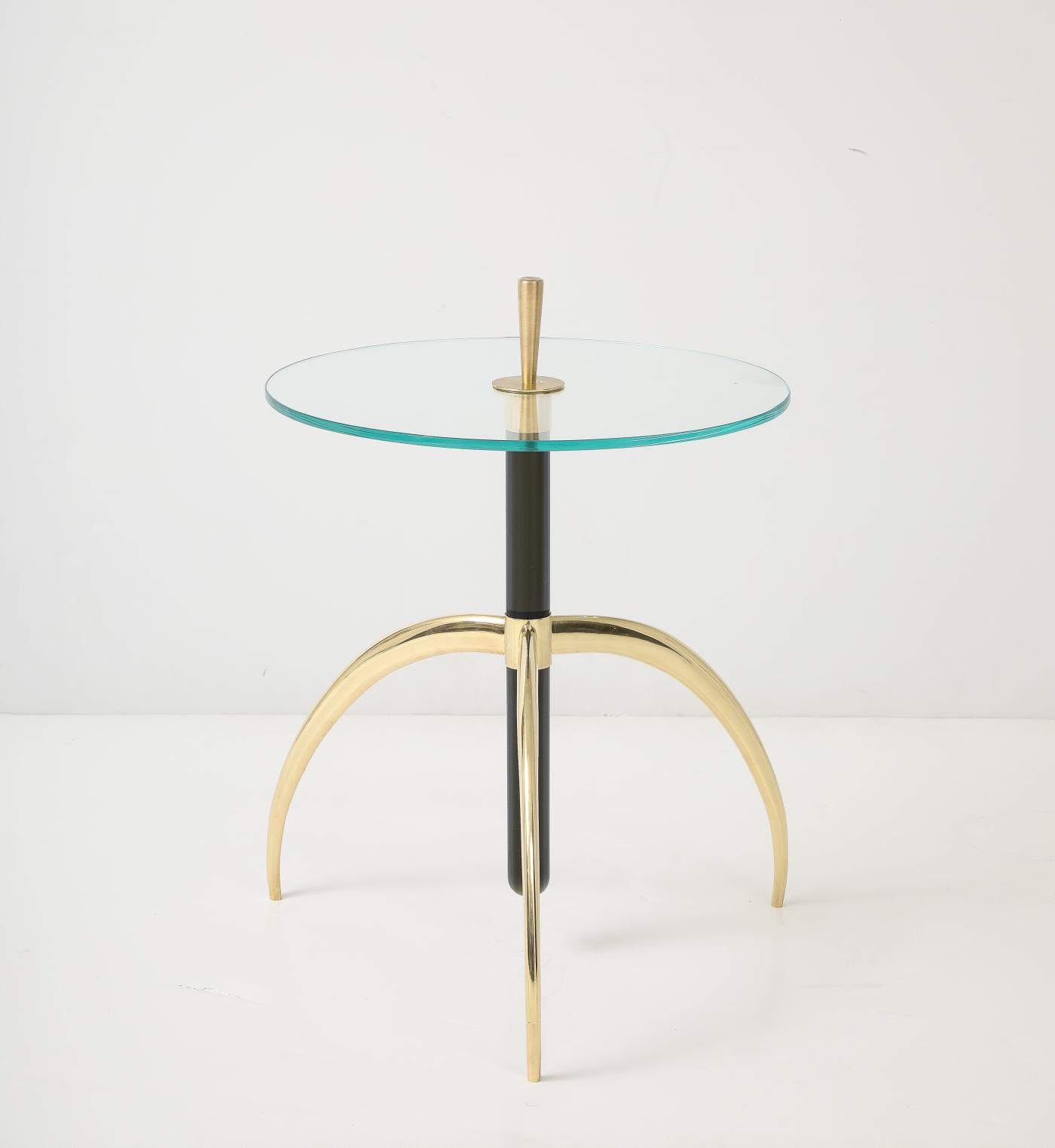 Murano Luxury Glass (MGL) - Green Murano Glass Side Table, 1 of 2