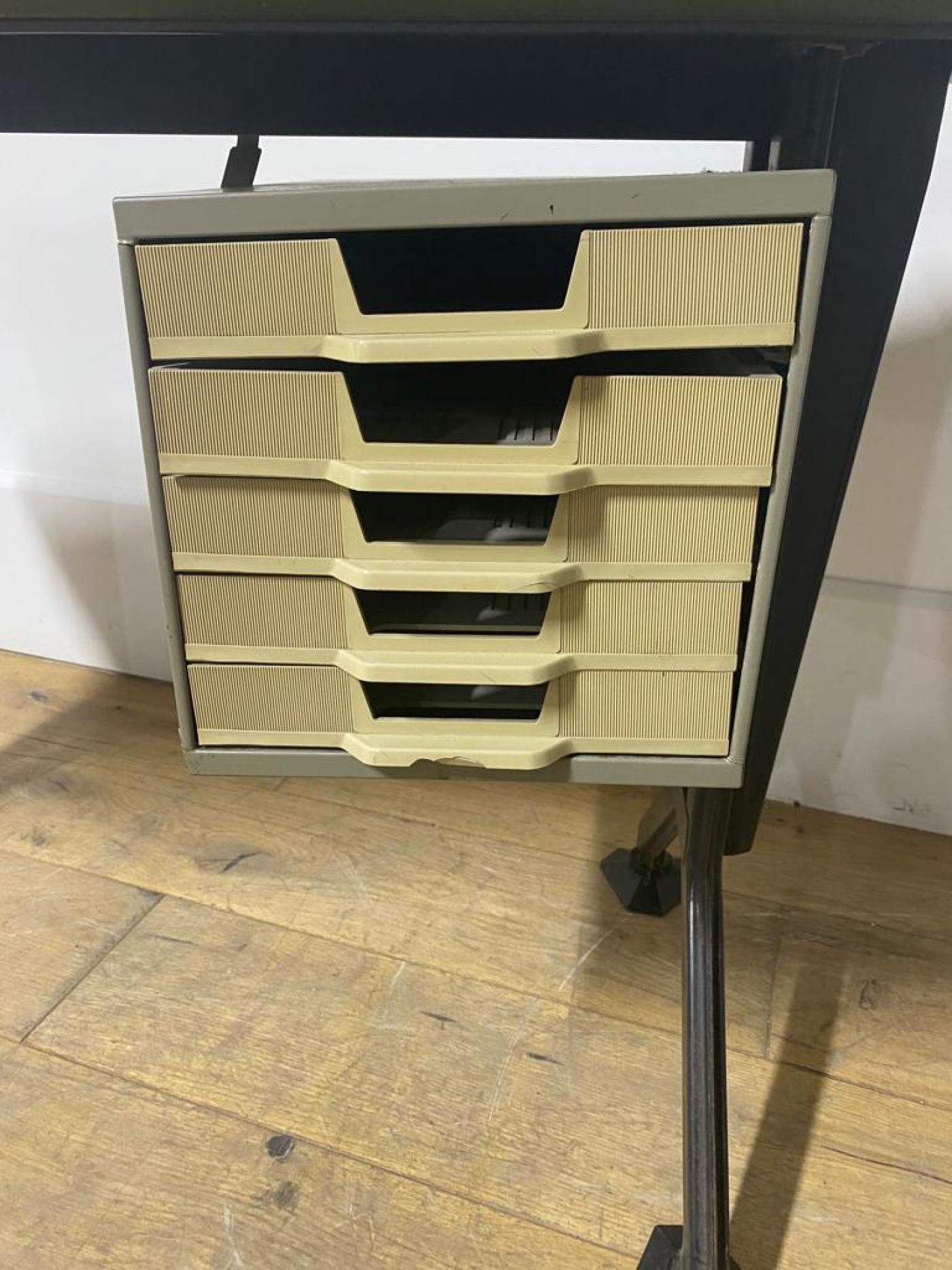 Olivetti - Mid Century Modern Arco Series Desk by BBPR for Olivetti