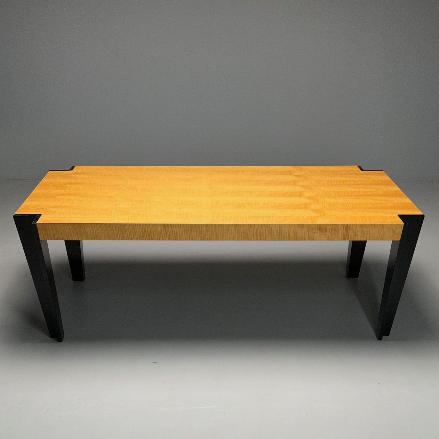 Pace Collection - Pace Collection, Art Deco, Modern Dining Table, Black ...