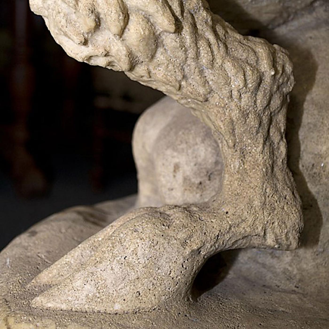 “Pan, Satyr” Mythological Garden Stone Figure