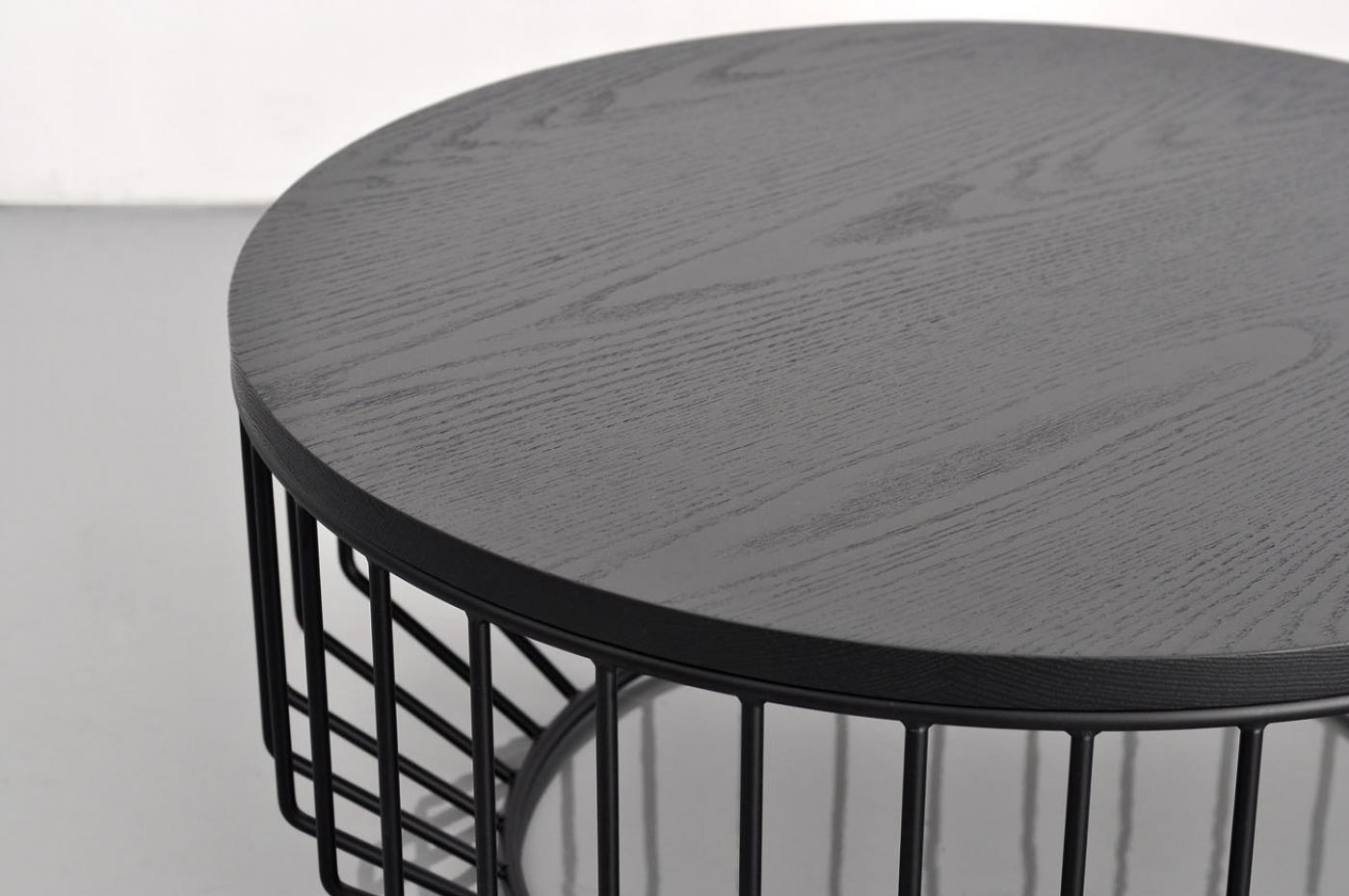 Phase Design - Wired Coffee Table - Glass Top