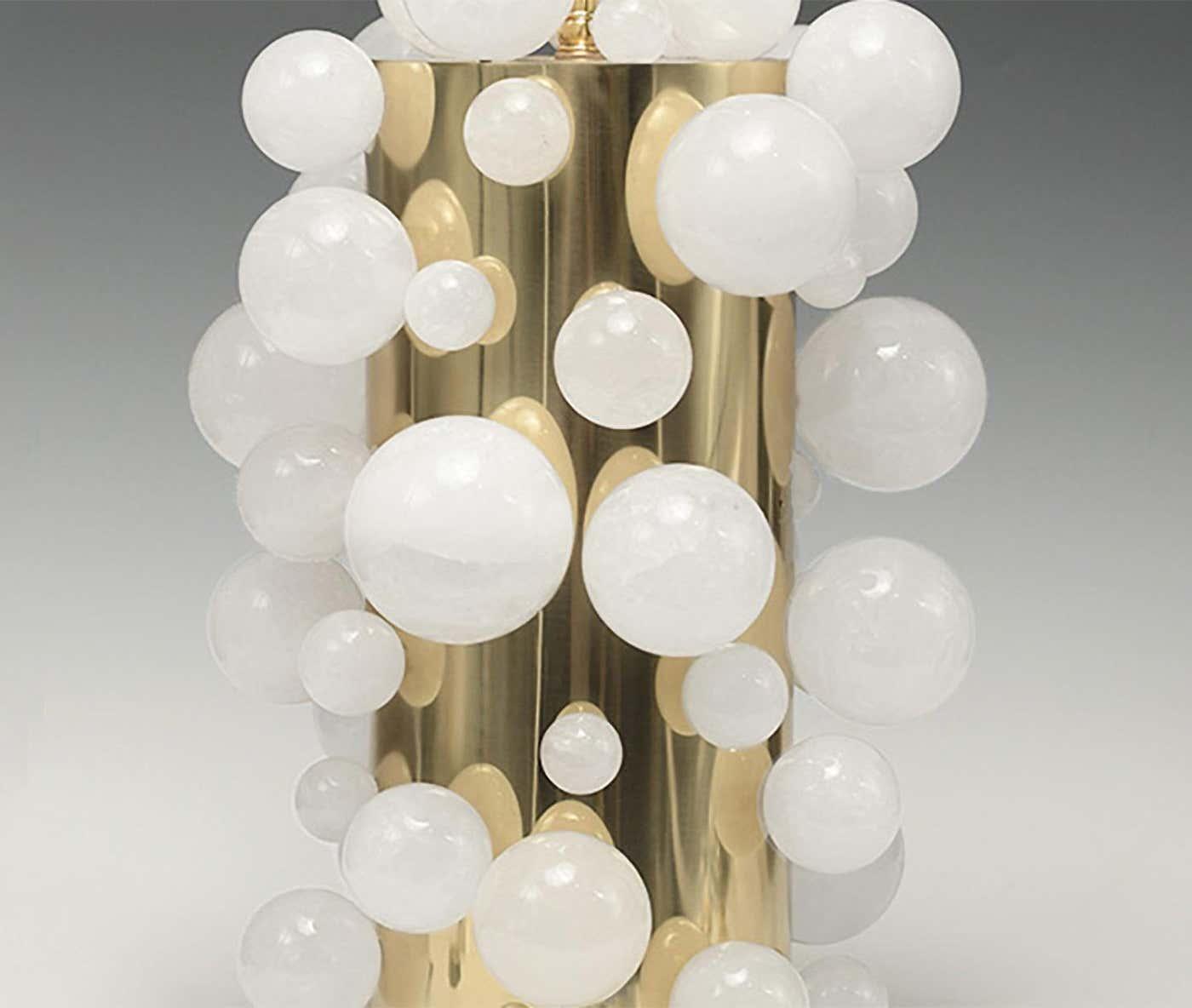 Phoenix Gallery Bespoke - Bubble30 Rock Crystal Lamp by Phoenix