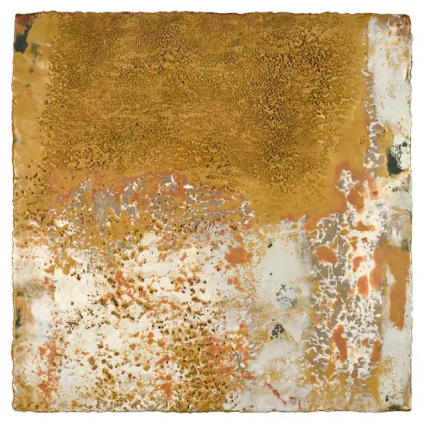Richard A. Hirsch - Richard Hirsch Encaustic Painting of Nothing #52, 2017