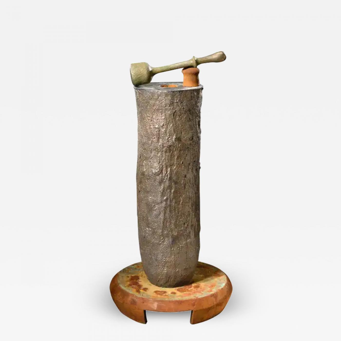 Richard A. Hirsch - Richard Hirsch Glazed Ceramic Crucible Sculpture ...