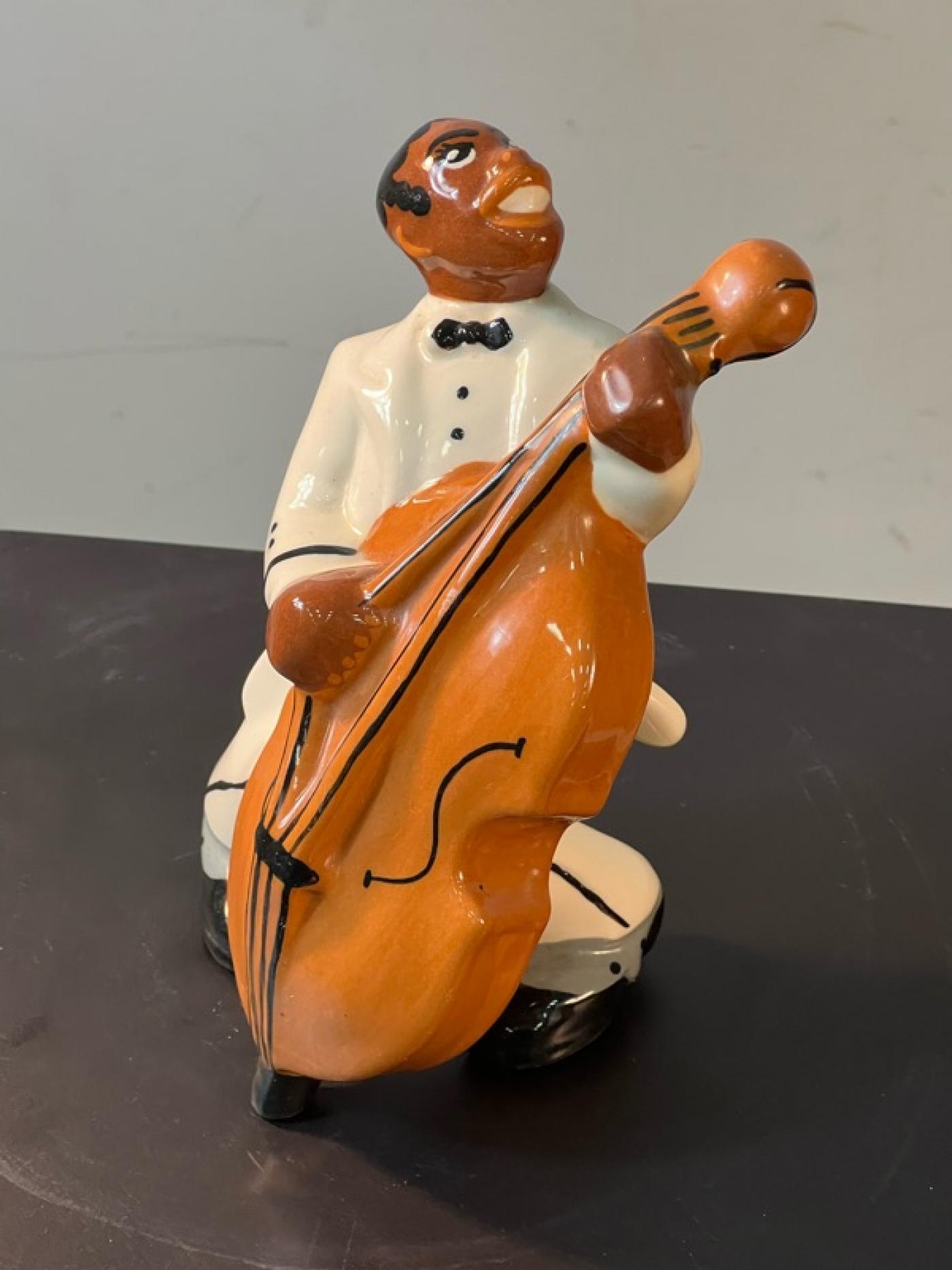 Robj (Co.) - STYLIZED CERAMIC JAZZ TRIO IN THE MANNER OF ROBJ