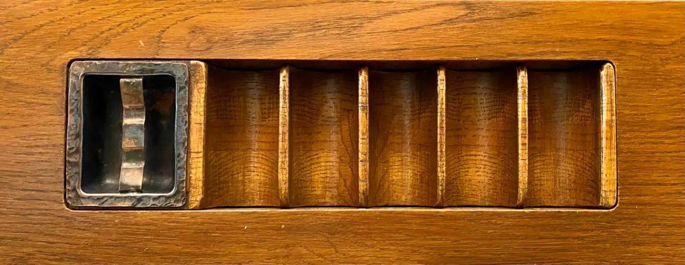 Romweber - Oak Poker Game Table by Romweber