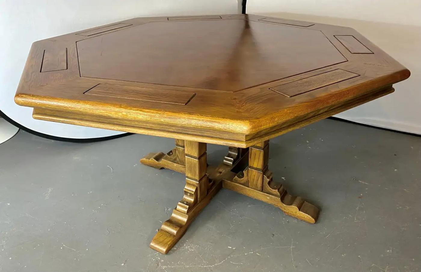 Romweber - Oak Poker Game Table by Romweber