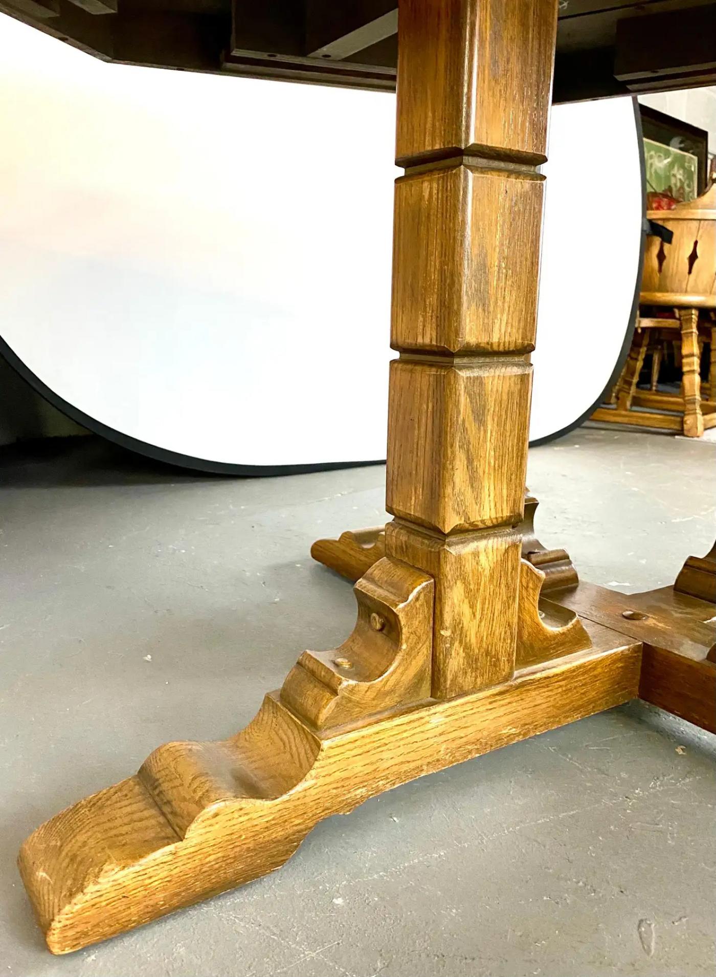 Romweber - Oak Poker Game Table by Romweber