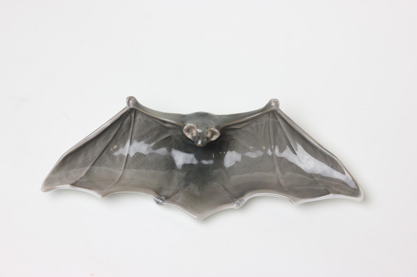 Royal Copenhagen - Royal Copenhagen Art Nouveau Porcelain Bat Pen Tray ...