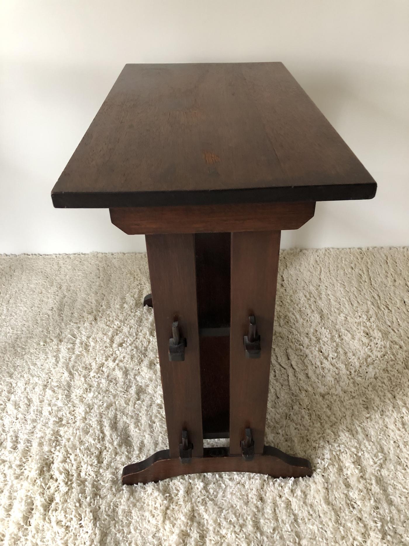 Roycroft - Roycroft little journey end table /Book shelf Arts and ...