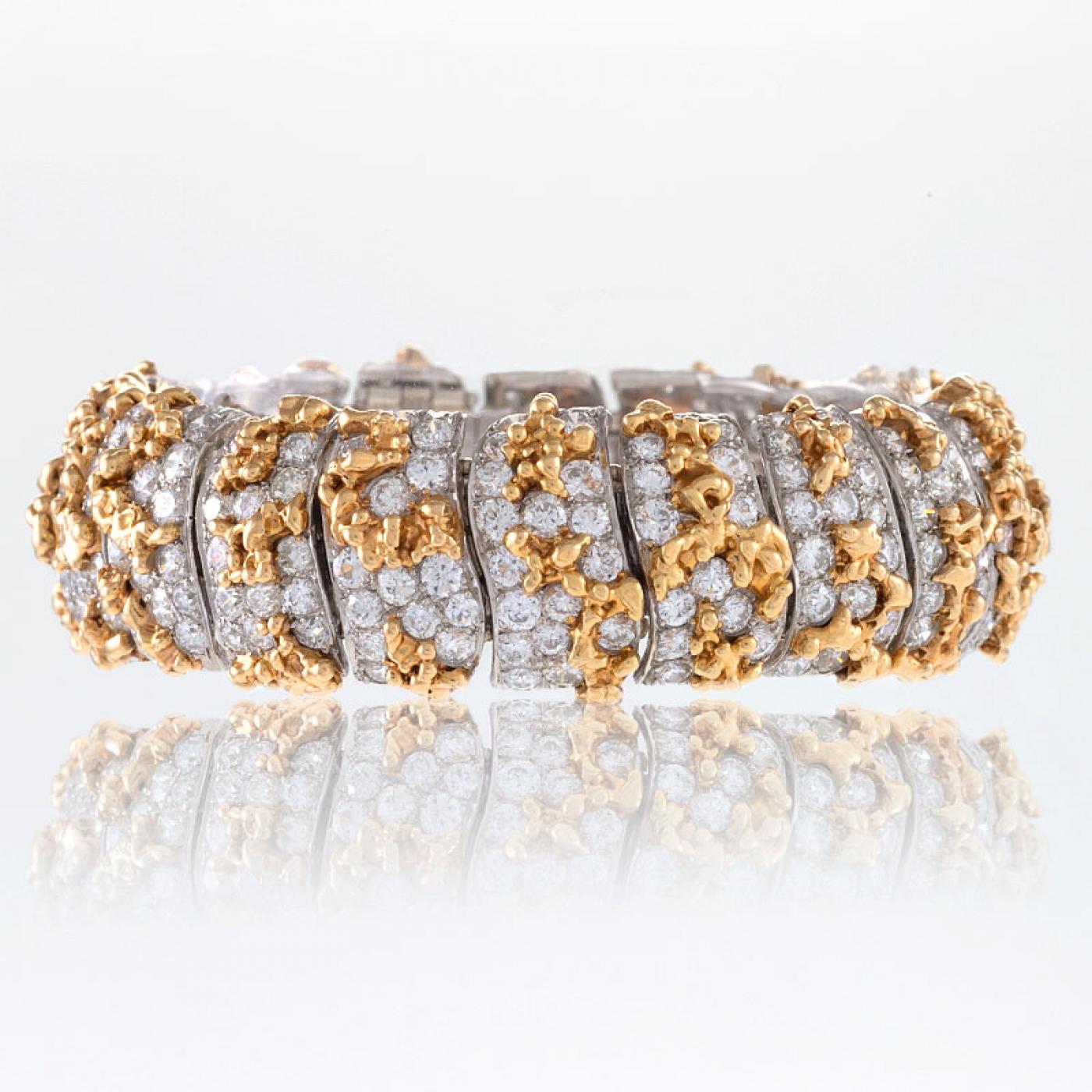 Ruser Jewelry - William Ruser - Ruser Mid-20th Century Diamond and Gold ...