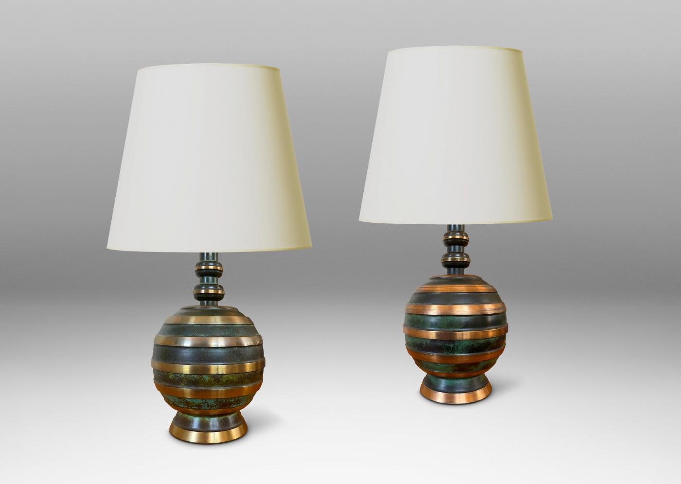 SVM Handarbete - Art Deco Table Lamps by SVM Handarbete