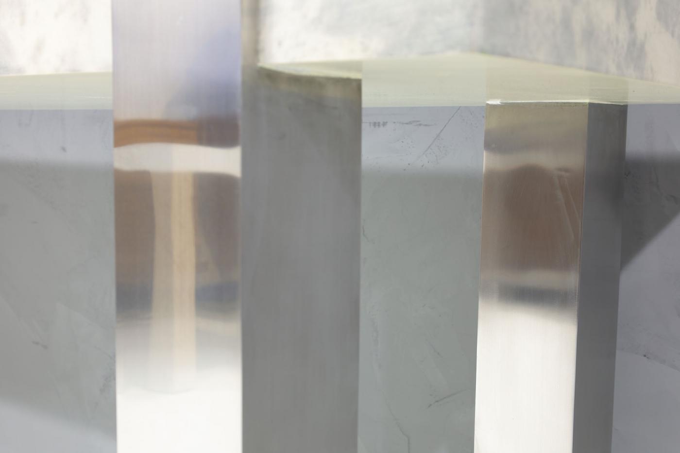 Scala Luxury - Scala Luxury Console with Goatskin Top Scala Luxury - Scala Luxury Console with Goatskin Top