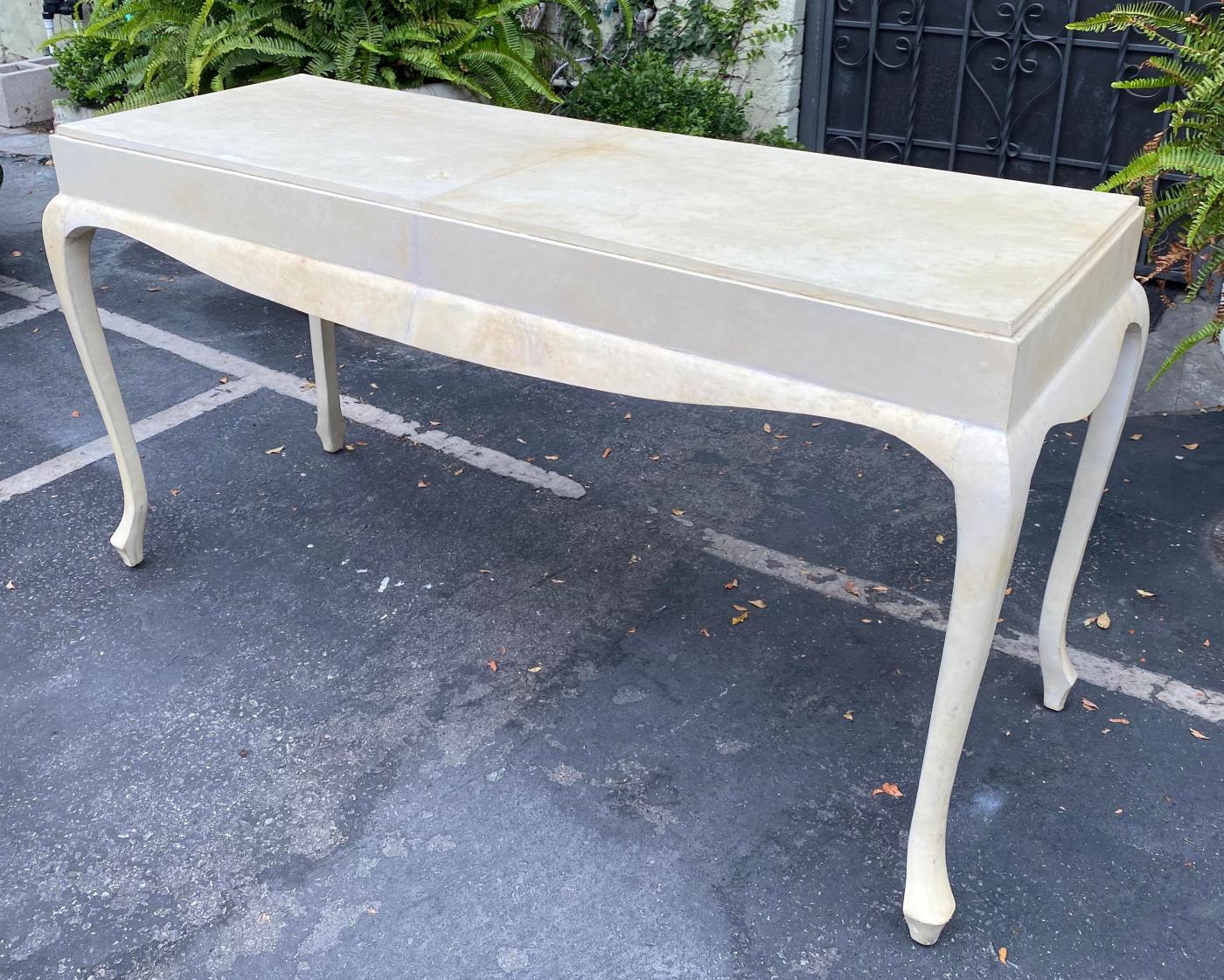 Parchment Console Table Parchment Console Table