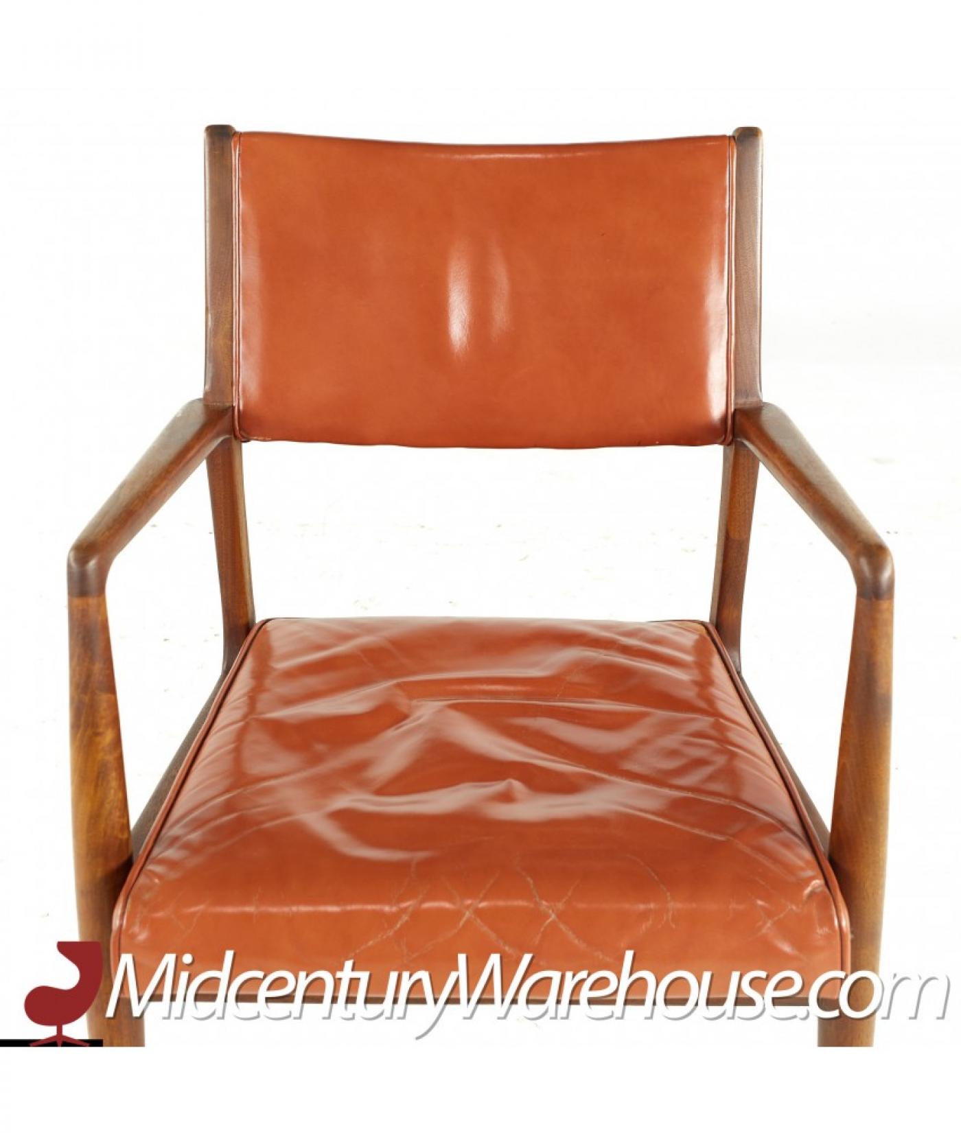 Stow & Davis Furniture Co. - Stow Davis Mid Century Walnut and Brass ...