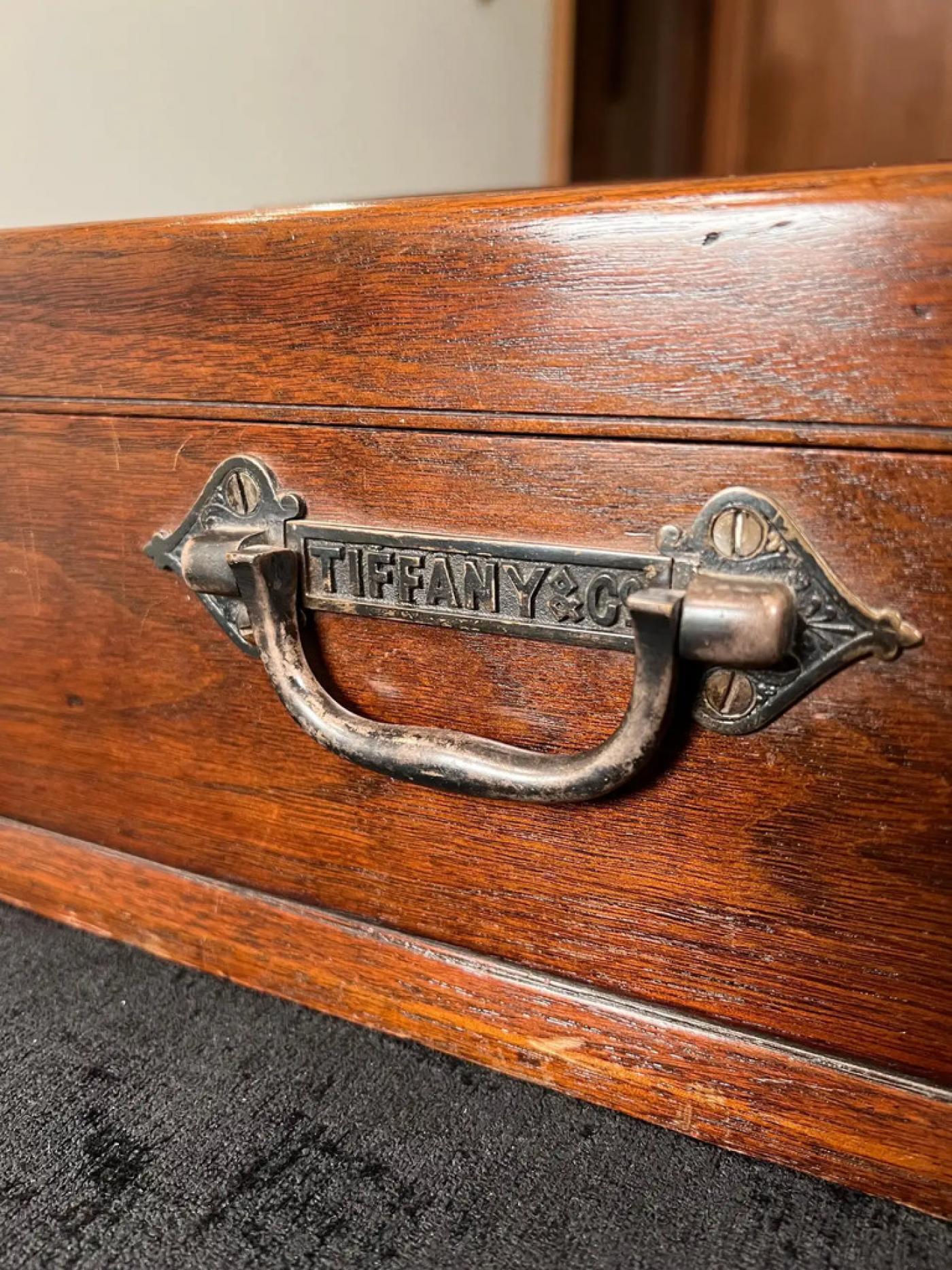 Tiffany & Co. - Tiffany & Co Flatware Box with Silver Handles