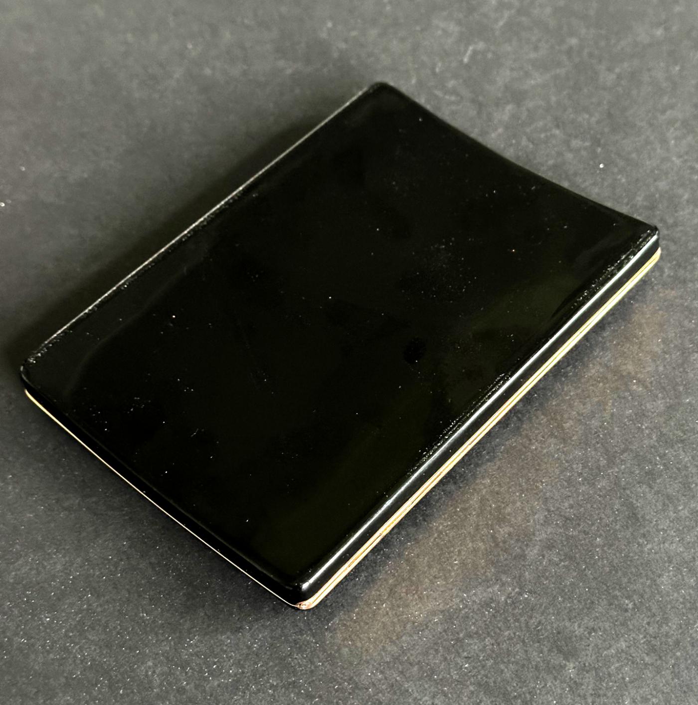 Van Cleef & Arpels - French Art Deco Enamel and Gilt Box by Van Cleef ...