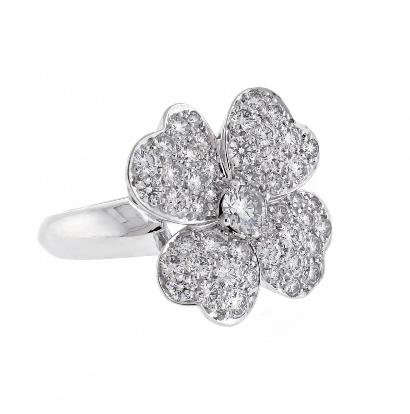 Van Cleef & Arpels - VAN CLEEF & ARPELS DIAMOND COSMOS RING