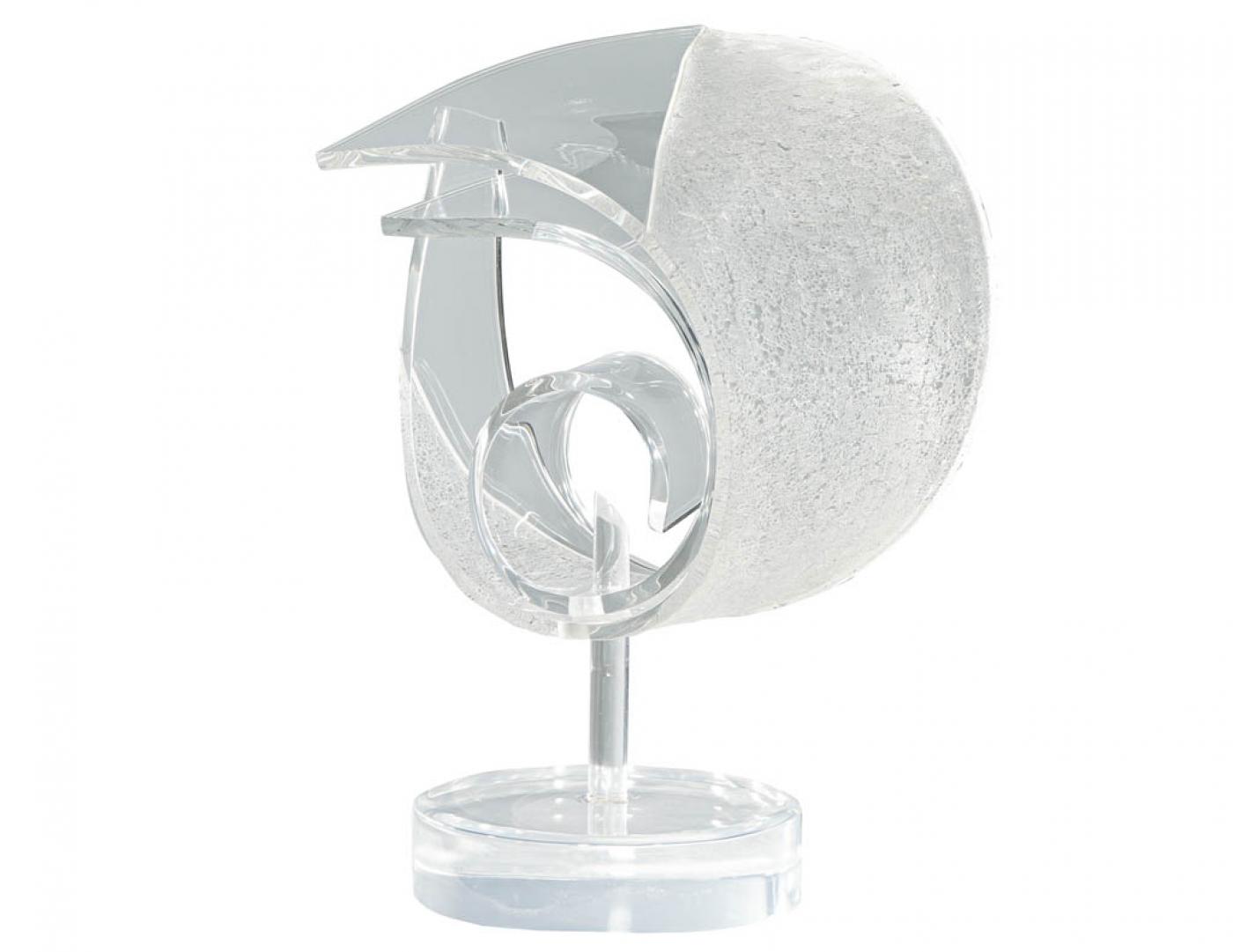 Van Teal - Vintage Modern Hollywood Regency Lucite Sculpture Signed Van ...