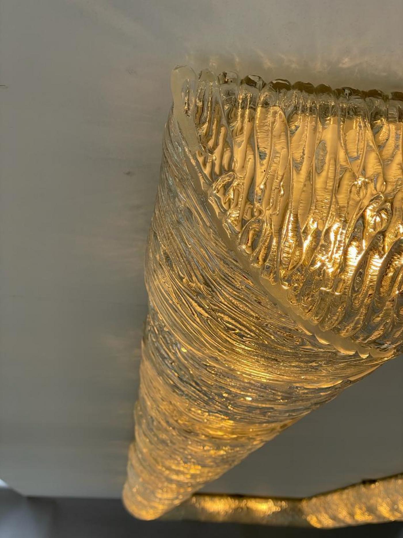 Venini - Large Mid Century Ceiling Light by Venini