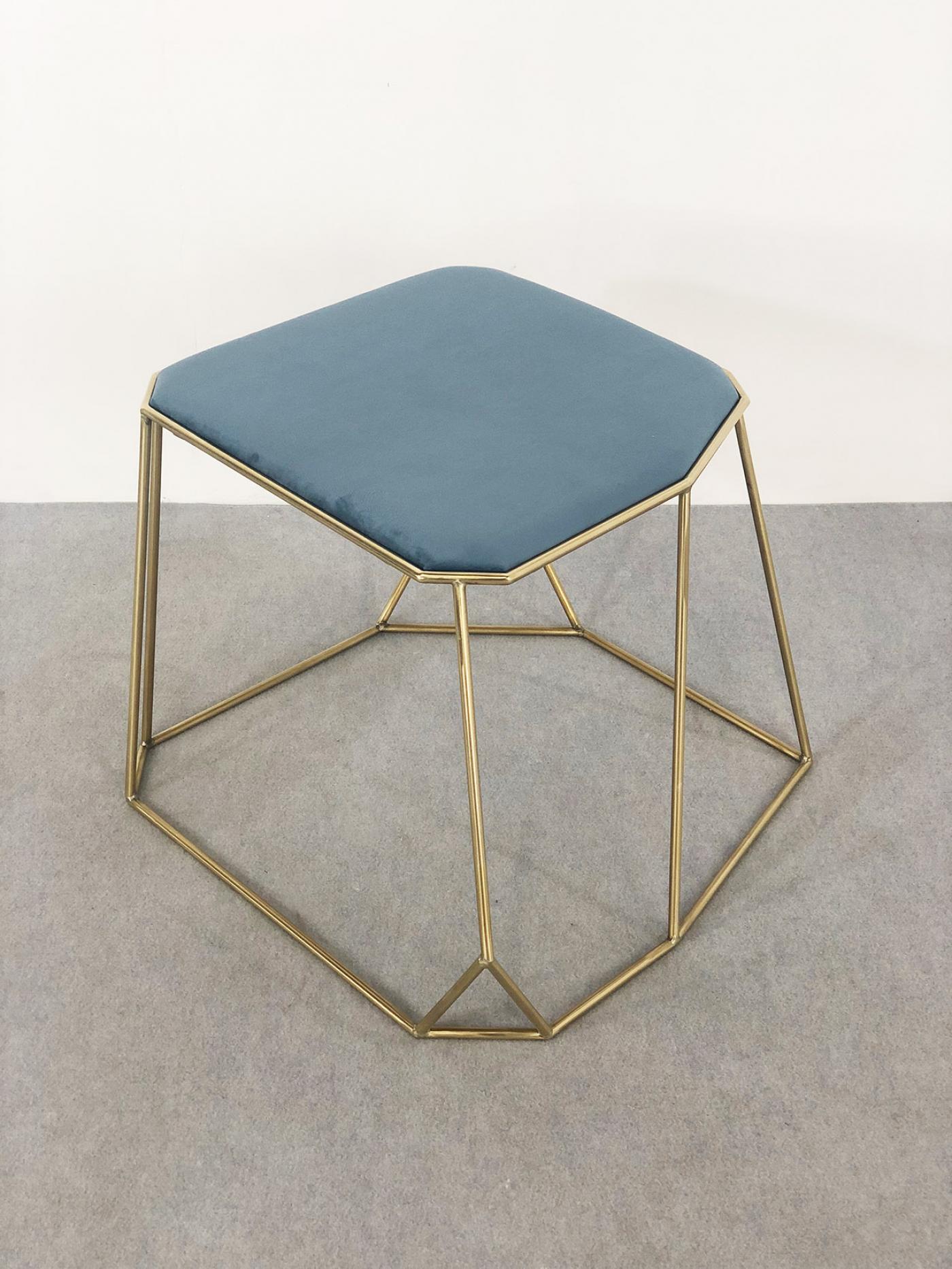 Vintage Domus Collection - Brass Stool design by Vintage Domus luxury ...