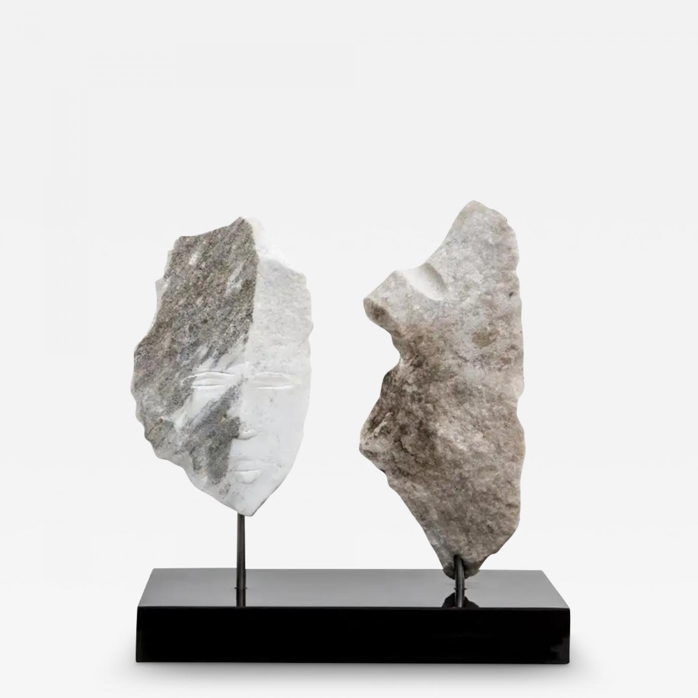 Wendy Hendelman - Wendy Hendelman Marble Head and Torso Sculpture, 2020