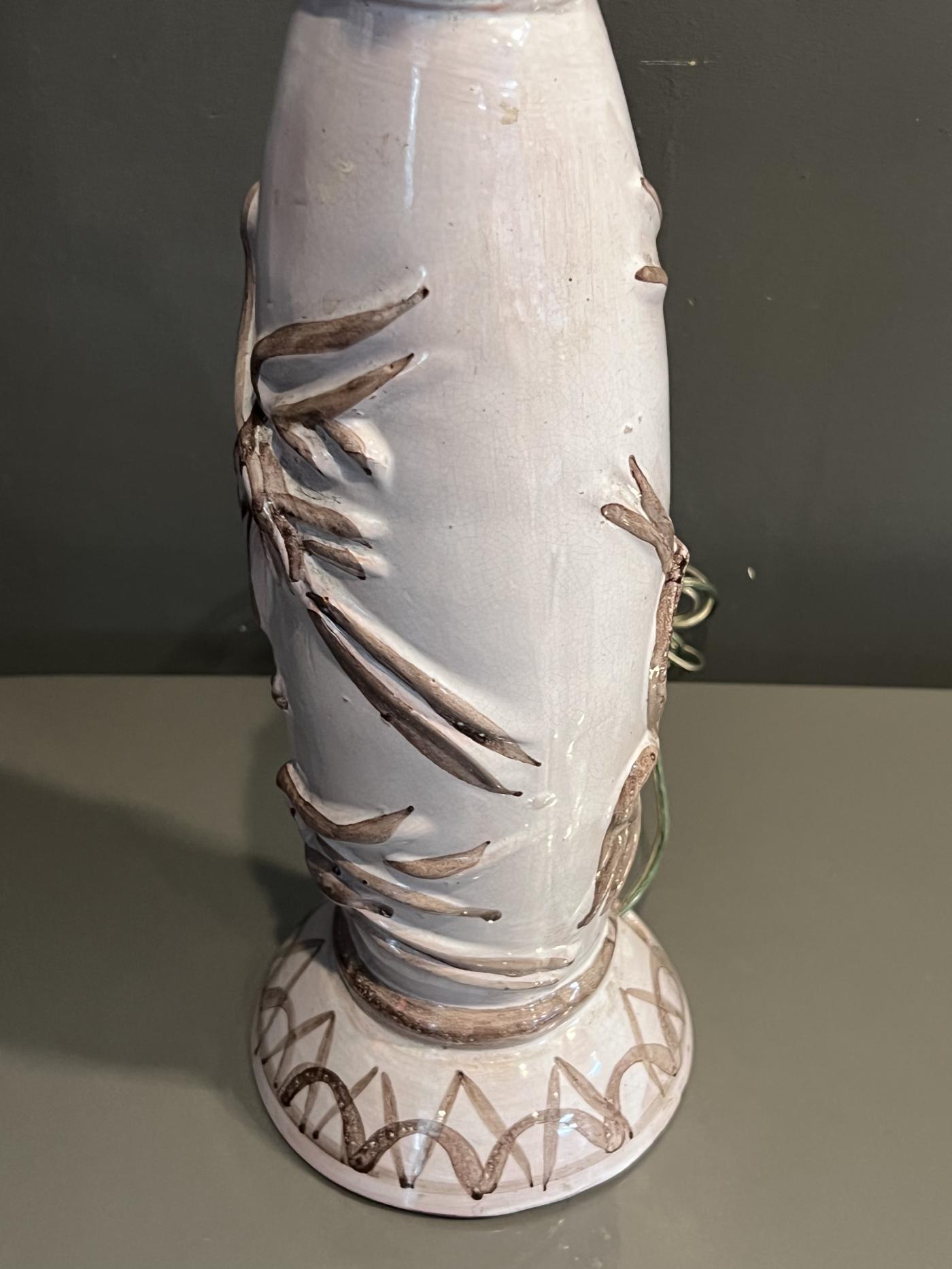 Wiener Werkstätte - ART DECO AUSTRIAN POTTERY LAMP