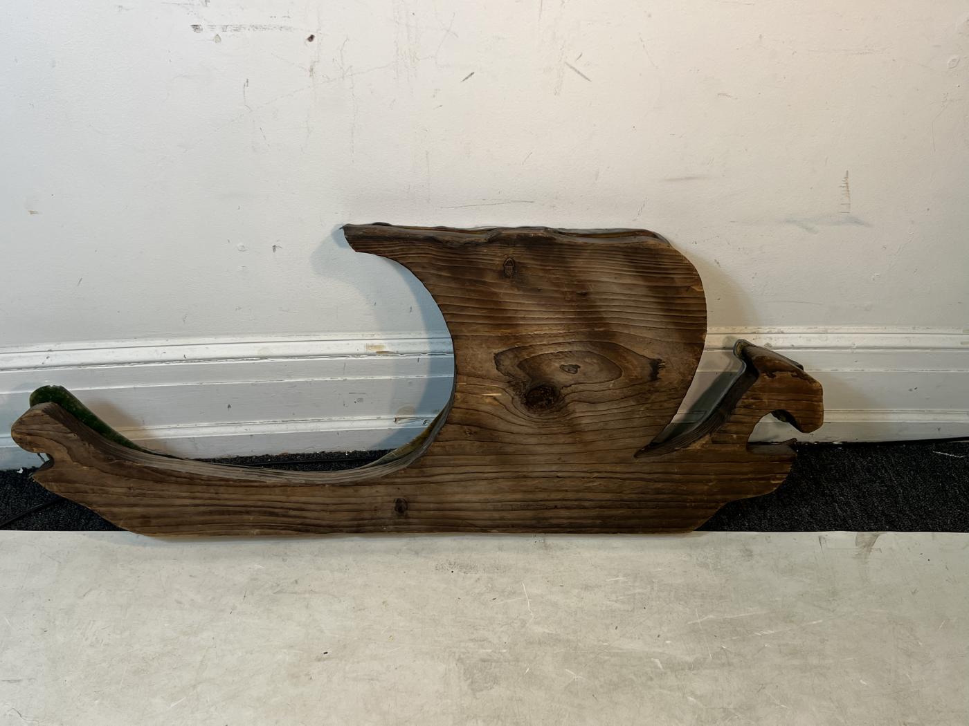 Witco - UNIQUE MID CENTURY RESIN AND WOOD VIKING SHIP WALL SCULPTURE BY ...