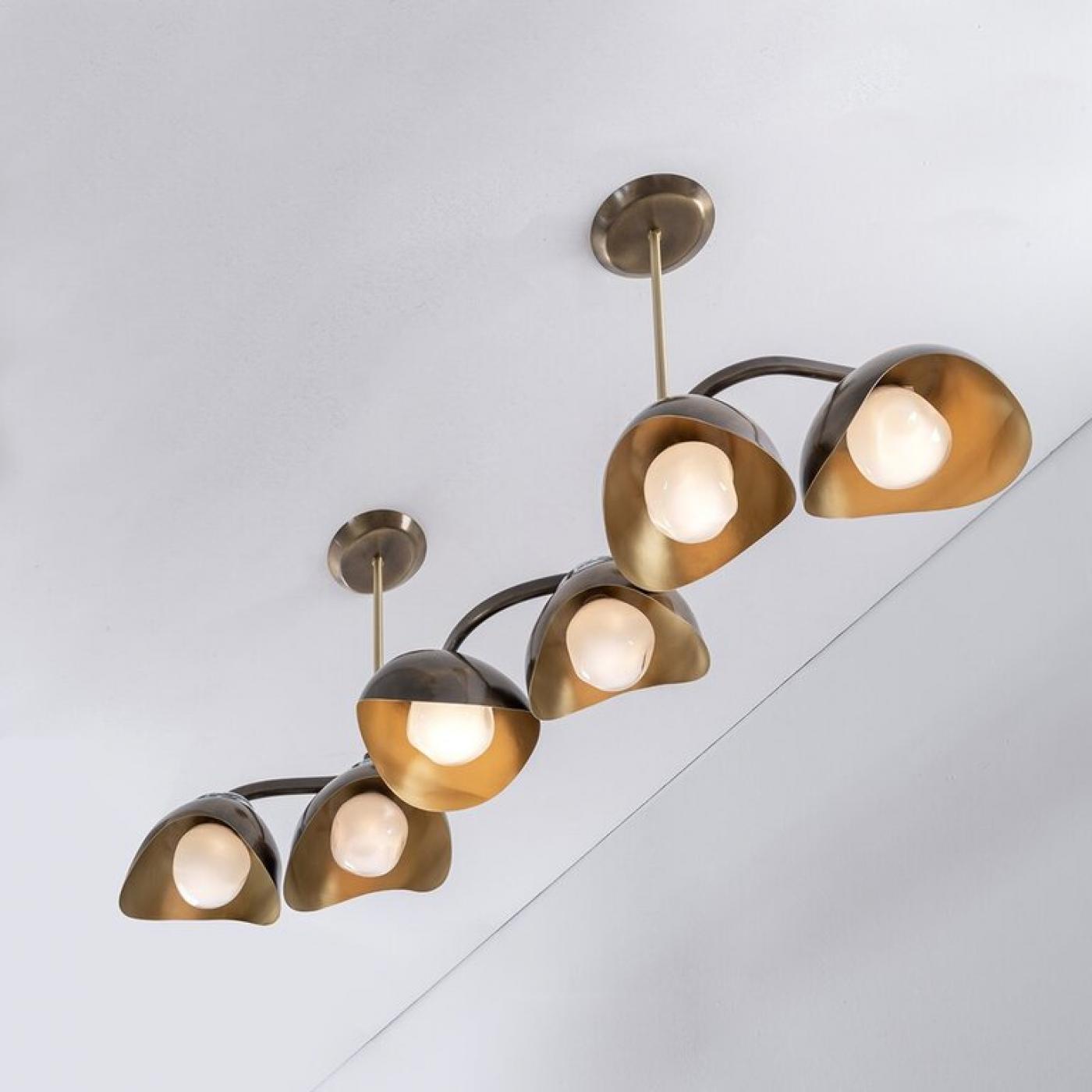 Gaspare Asaro - Serpente Ceiling Light by Gaspare Asaro