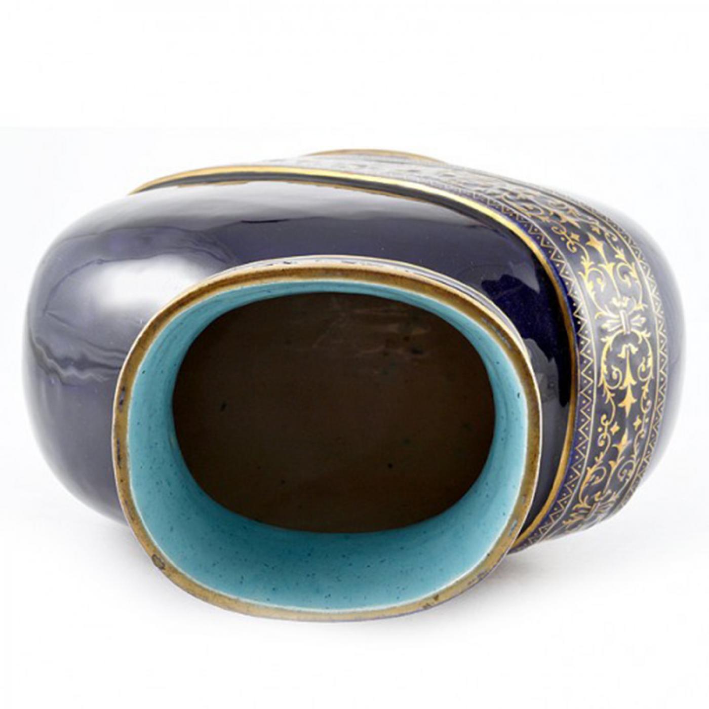 Émile Gallé - Pottery Vase, Emile Galle, France, 19th Century