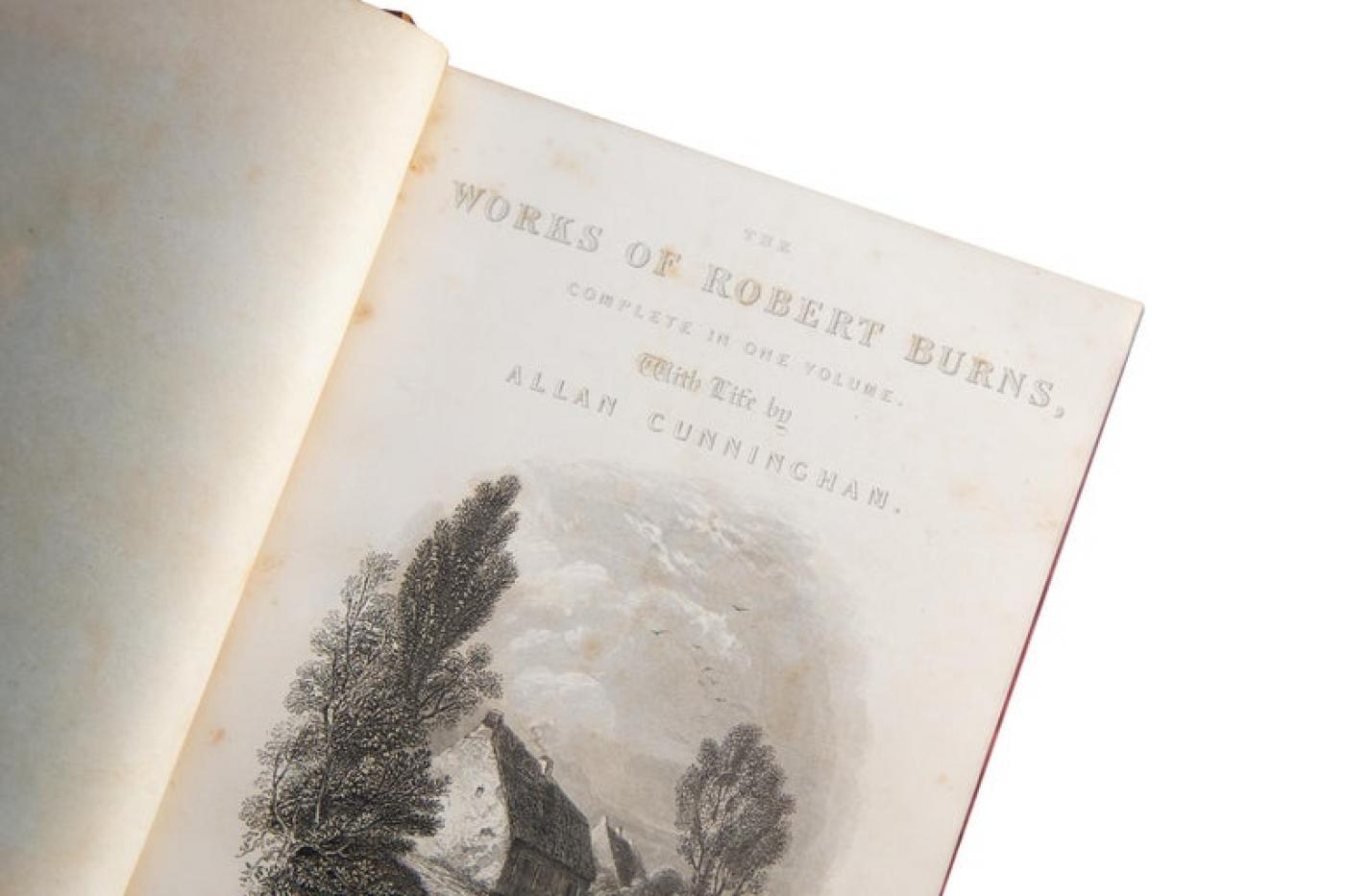 1 Volume, Robert Burns & Allan Cunningham, the Life, and Works of ...