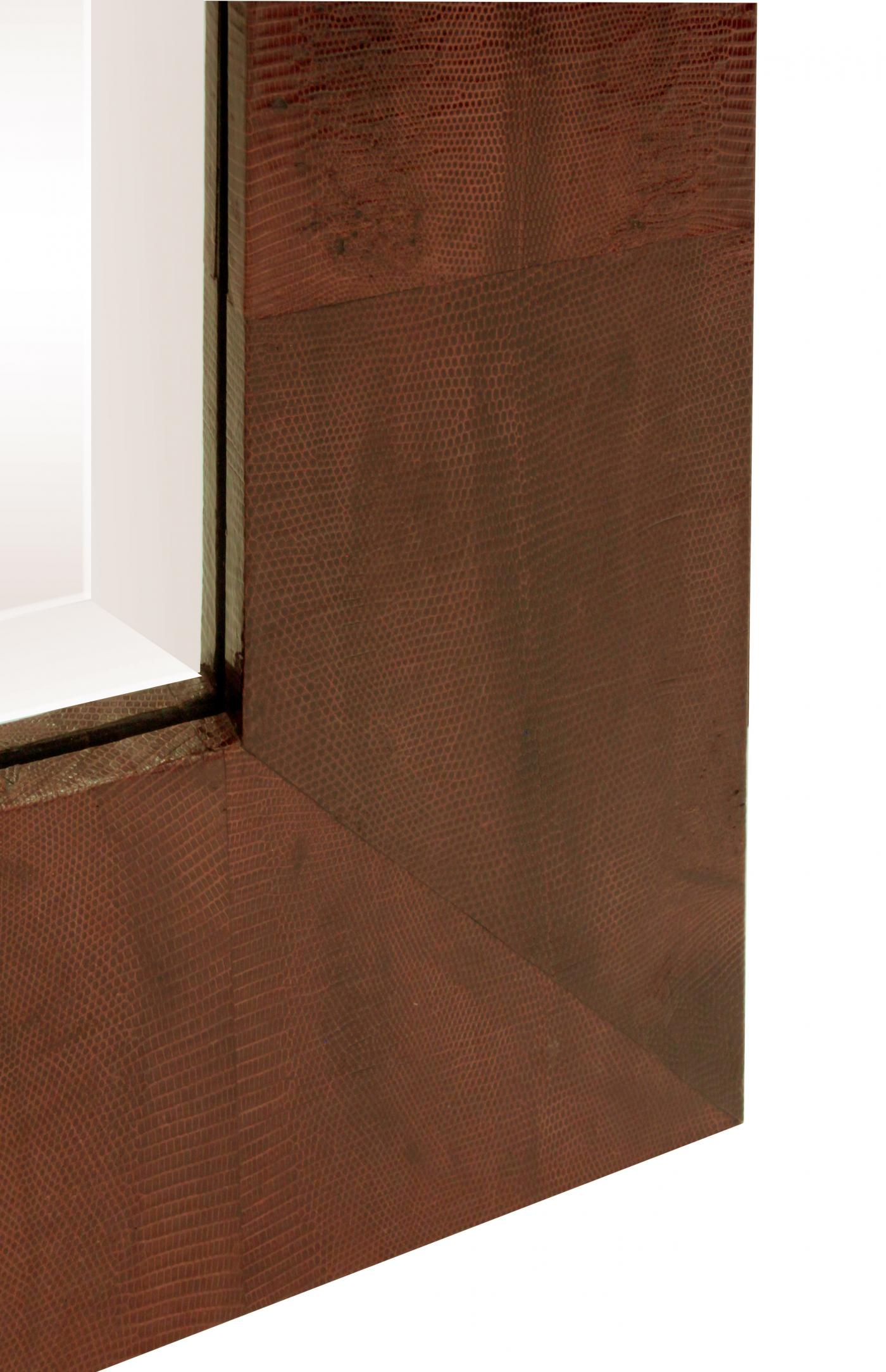 Karl Springer - Rare and Exceptional Lizard Mirror by Karl Springer