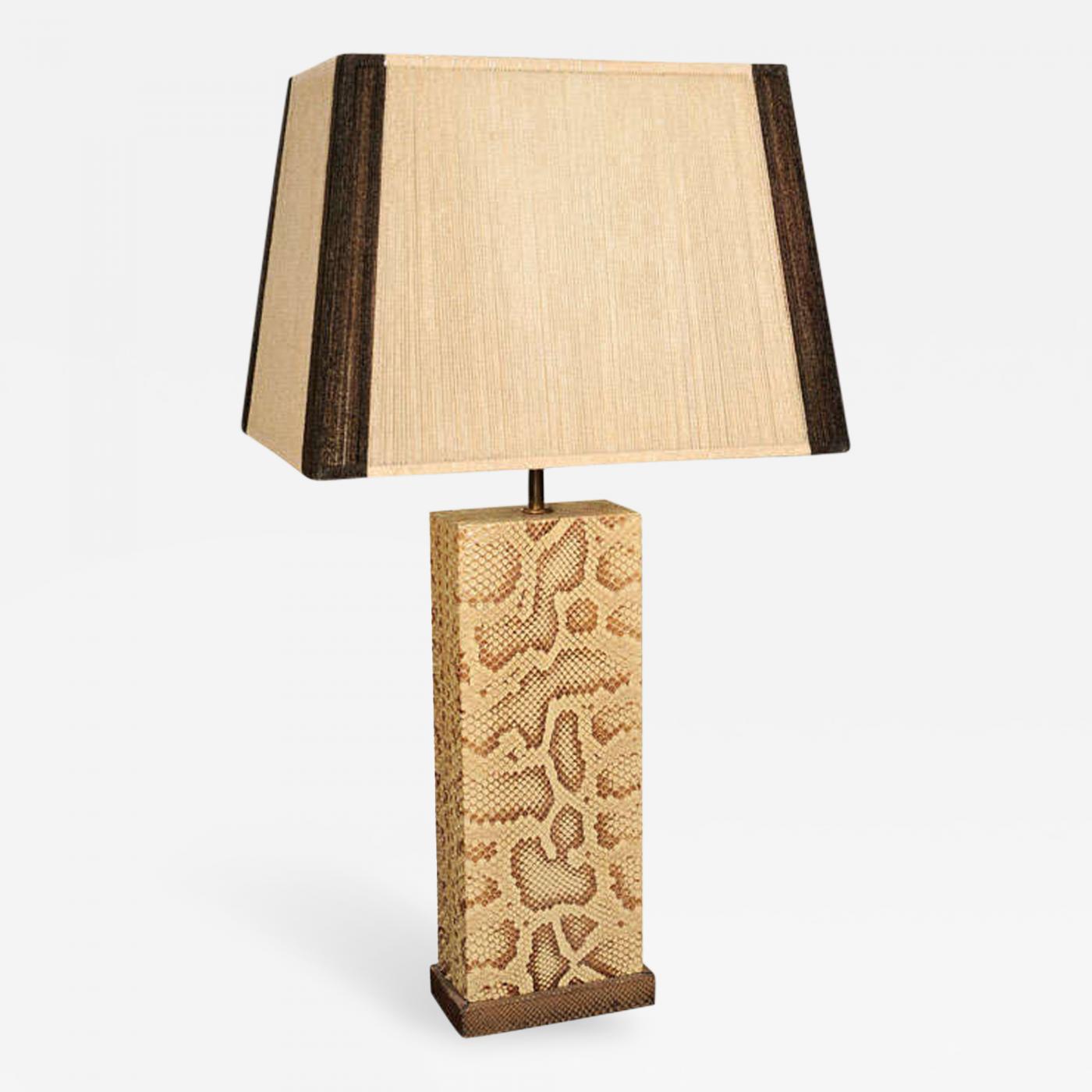 Snake Skin Lamp