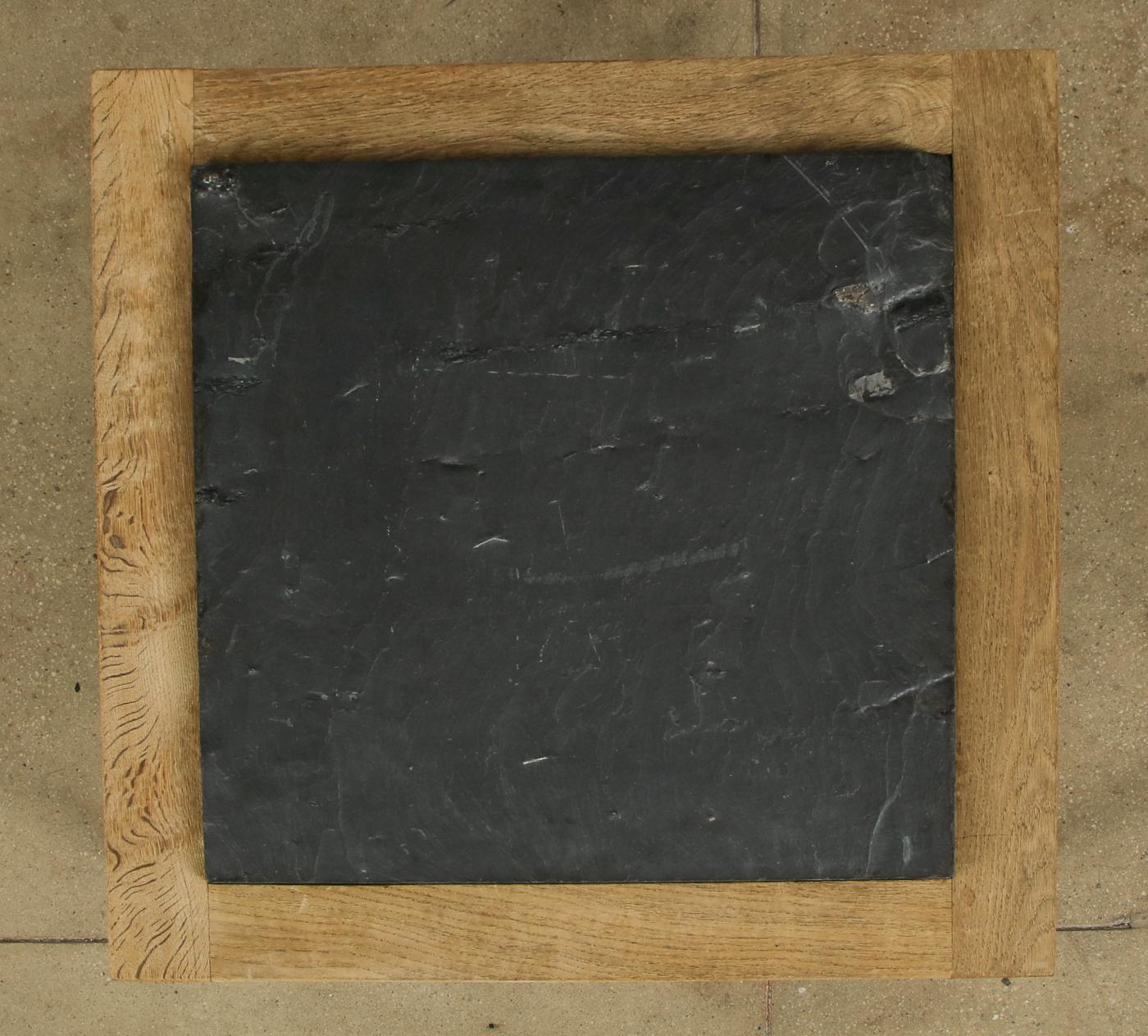 Oak & Slate Coffee Table