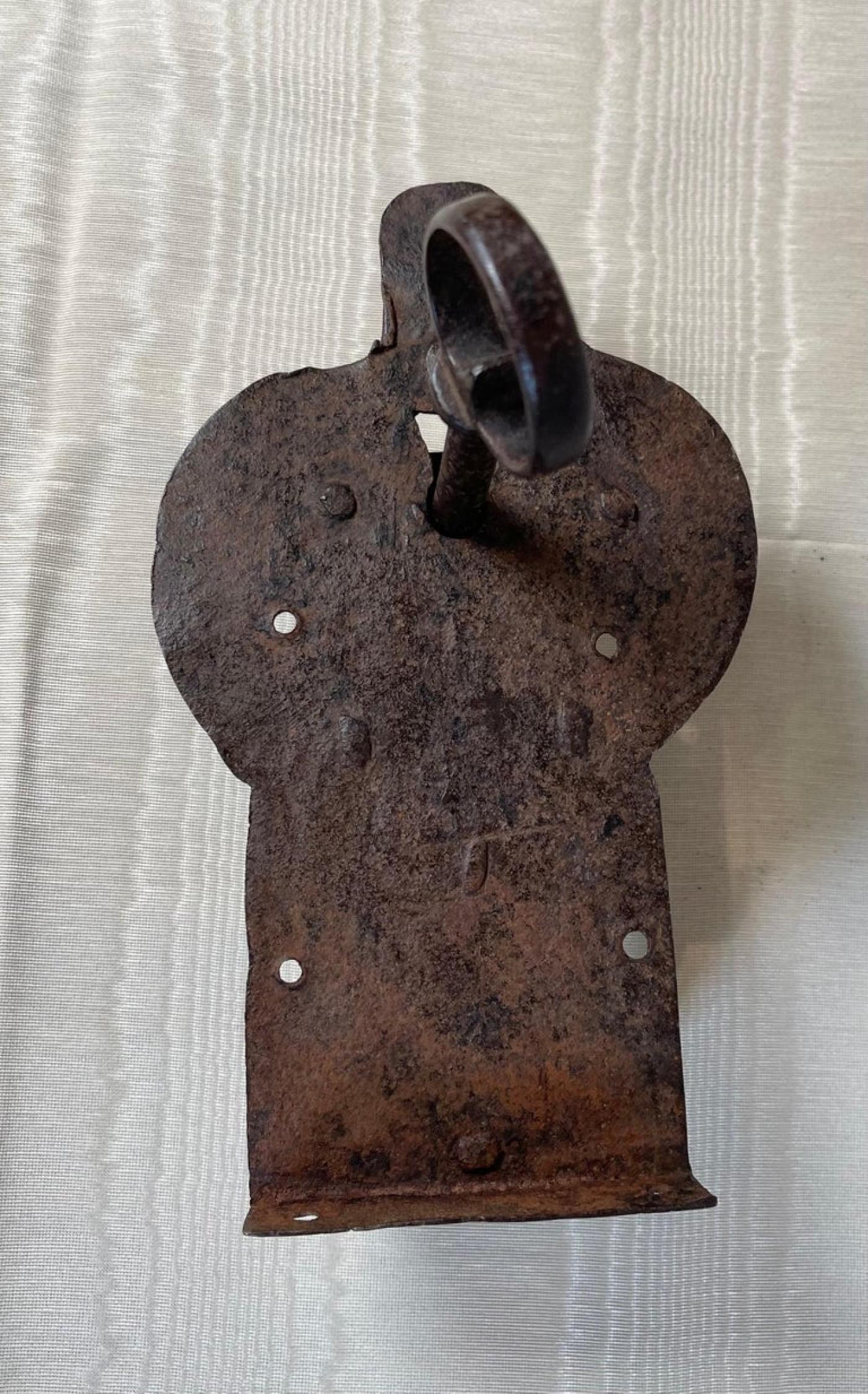 17th Century Iron Lock & Key