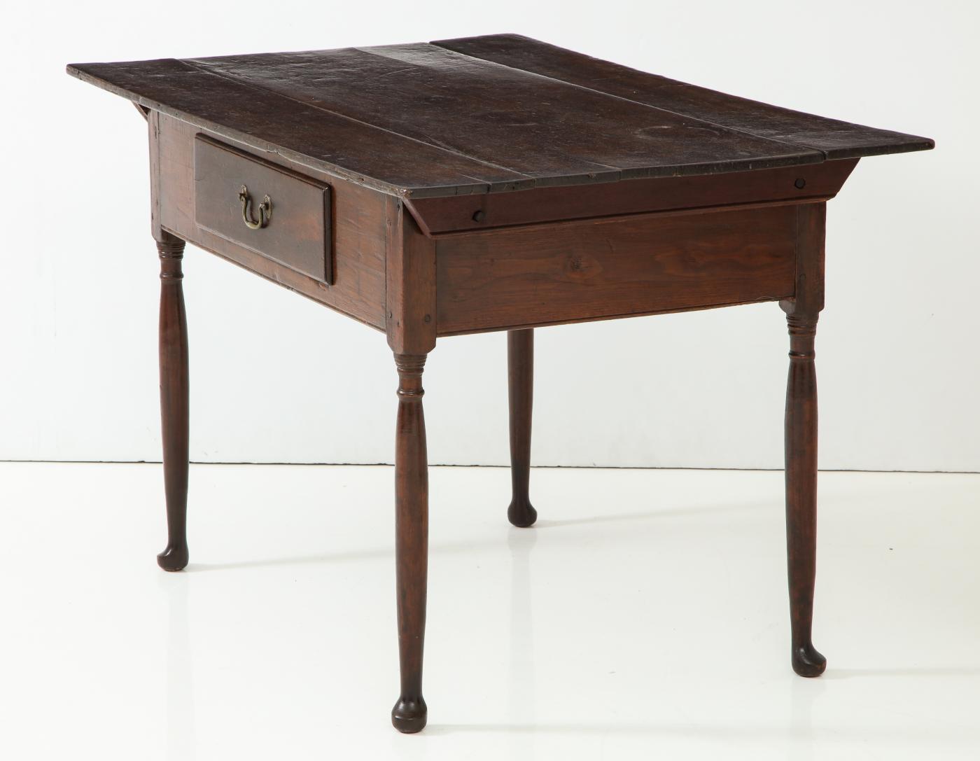 18th C. Pennsylvania Dutch Table with Drawer