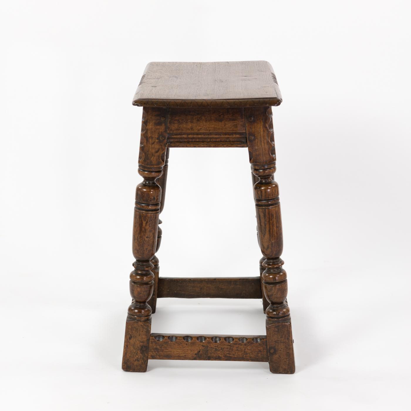 18th Century English Joint Stool.