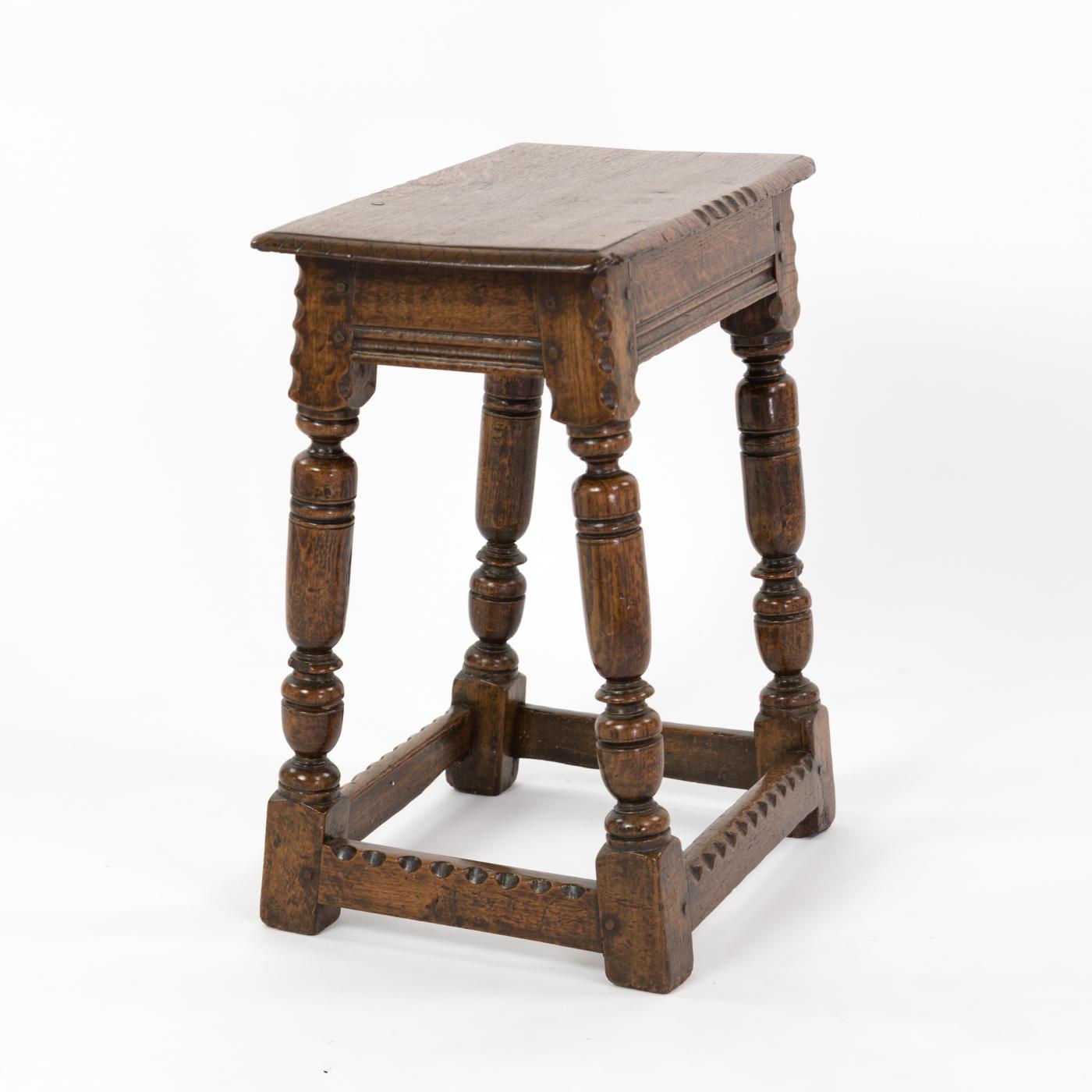 18th Century English Joint Stool.