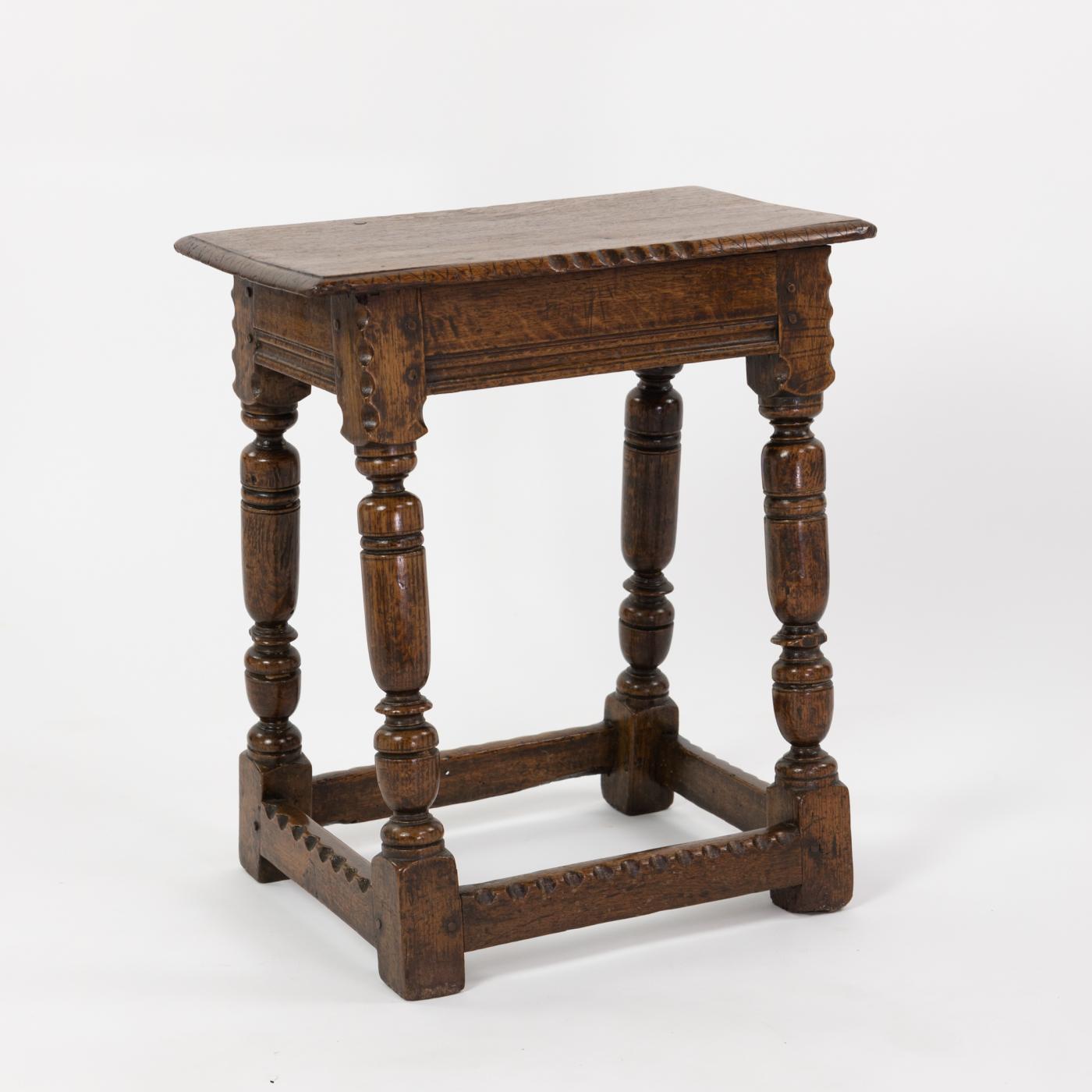 18th Century English Joint Stool.
